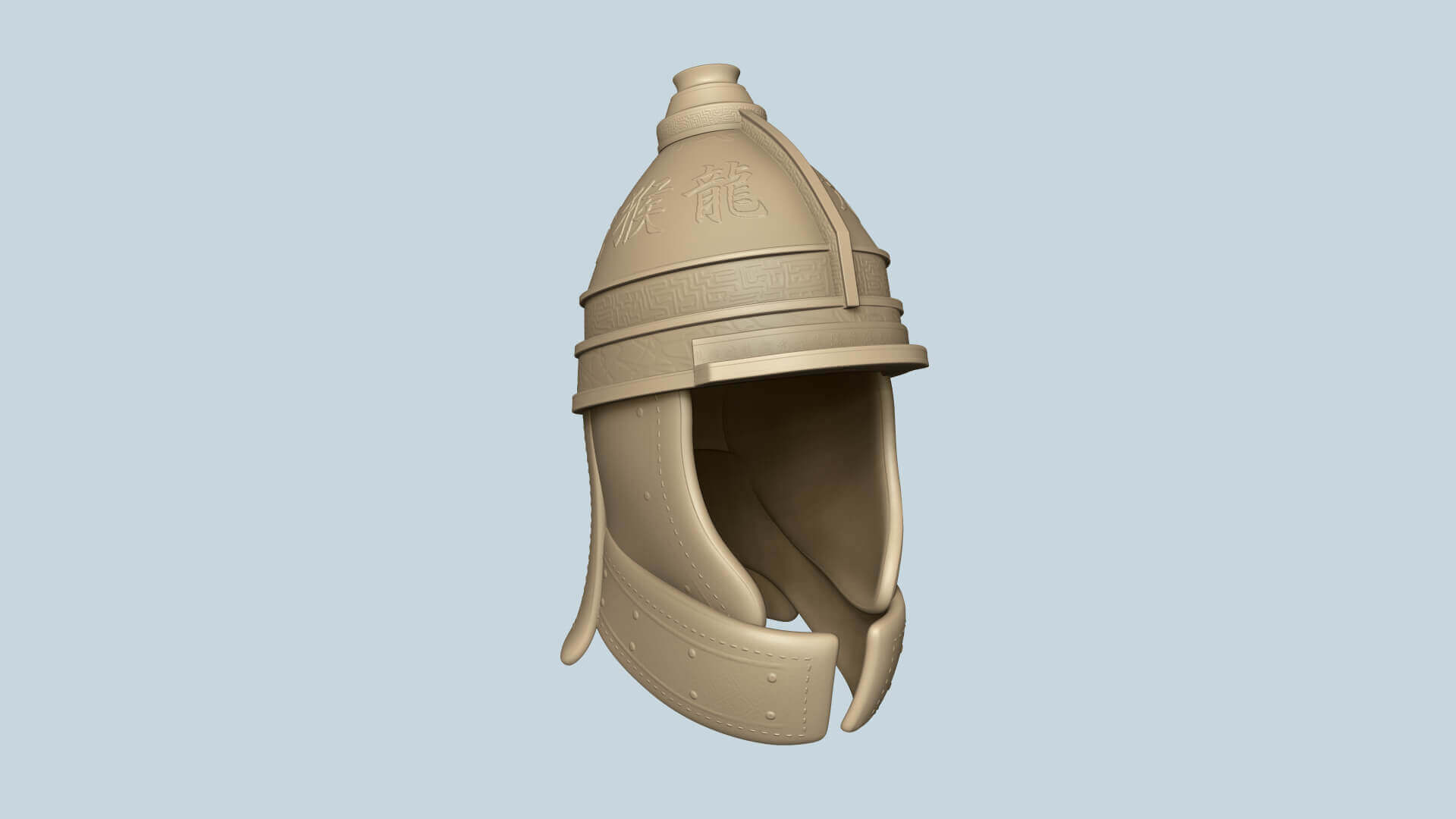 Chinese Royal Helmet - 3D Model by gsommer