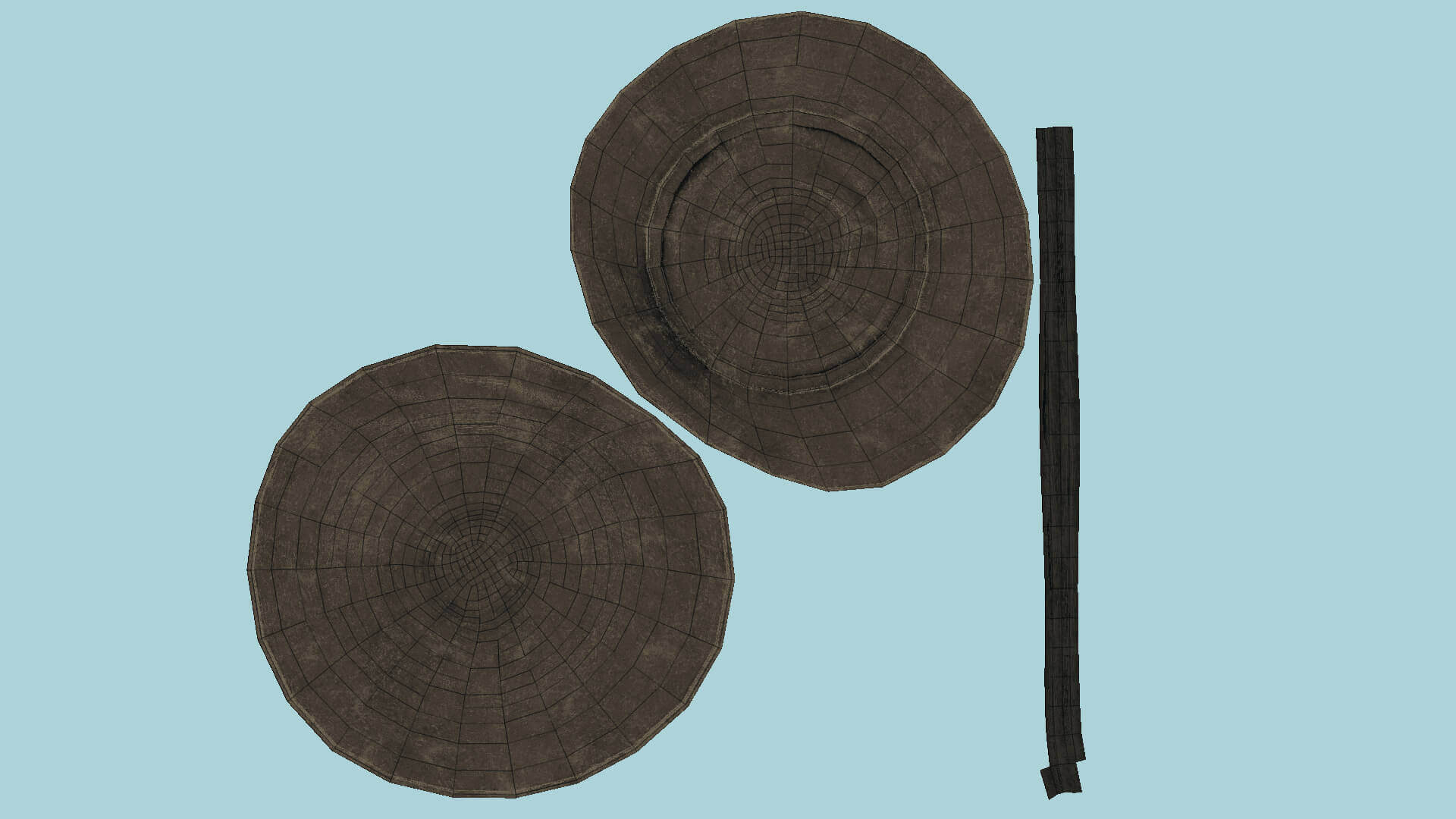 Cowboy Hat 02 - Rust Leather 3D Model by gsommer