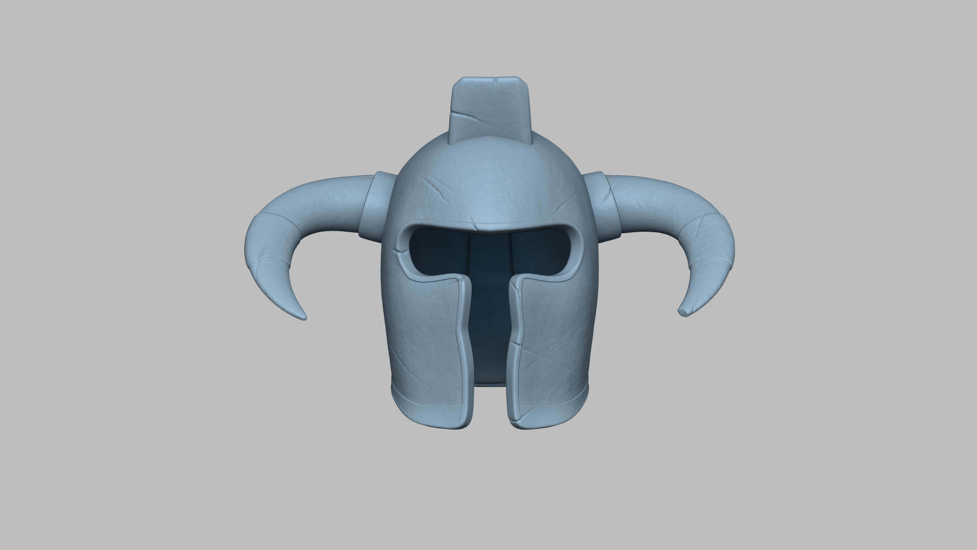 Dark Horned Helmet - 3D Model by gsommer