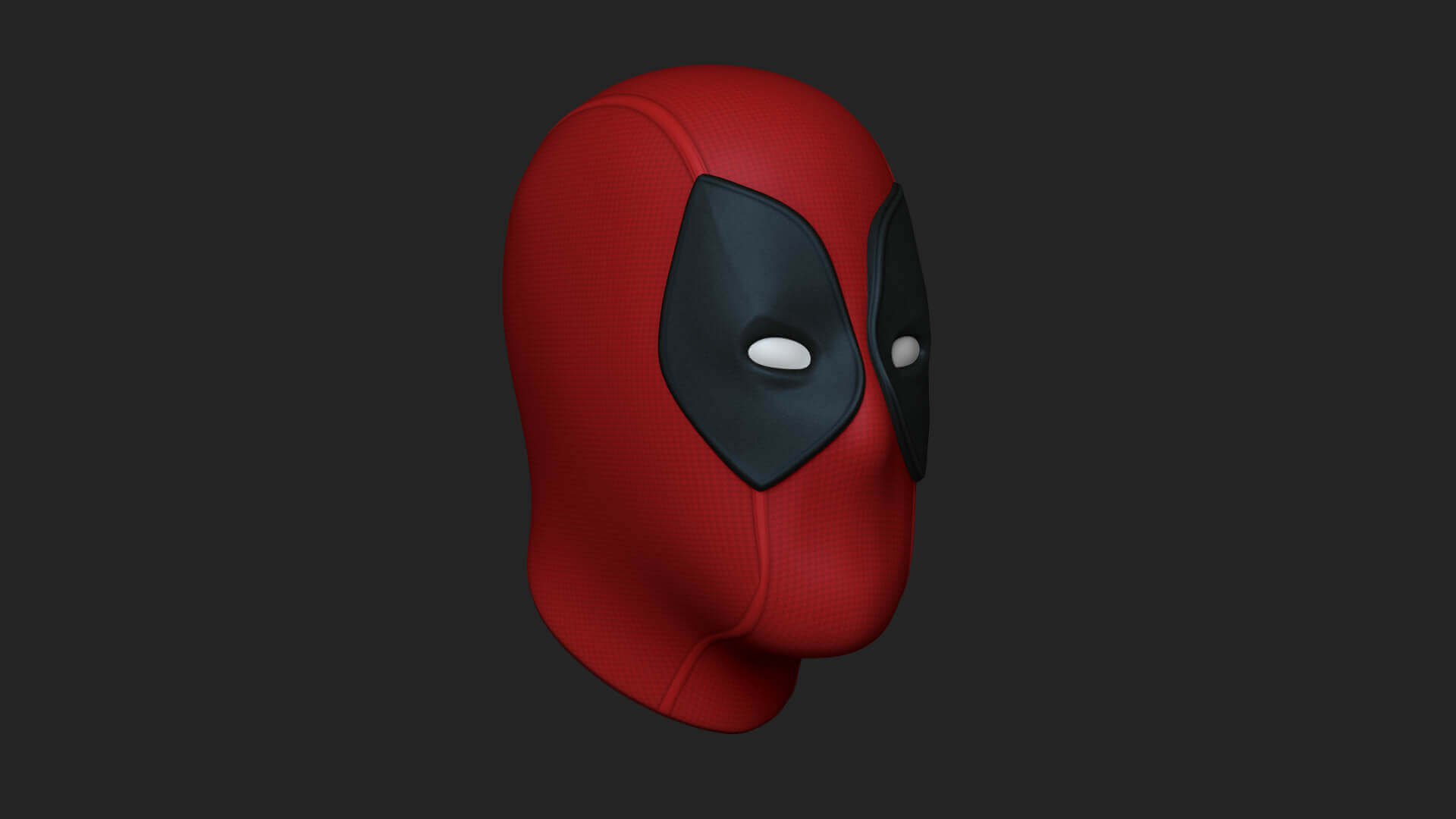 Deadpool Mask - 3D Model by gsommer