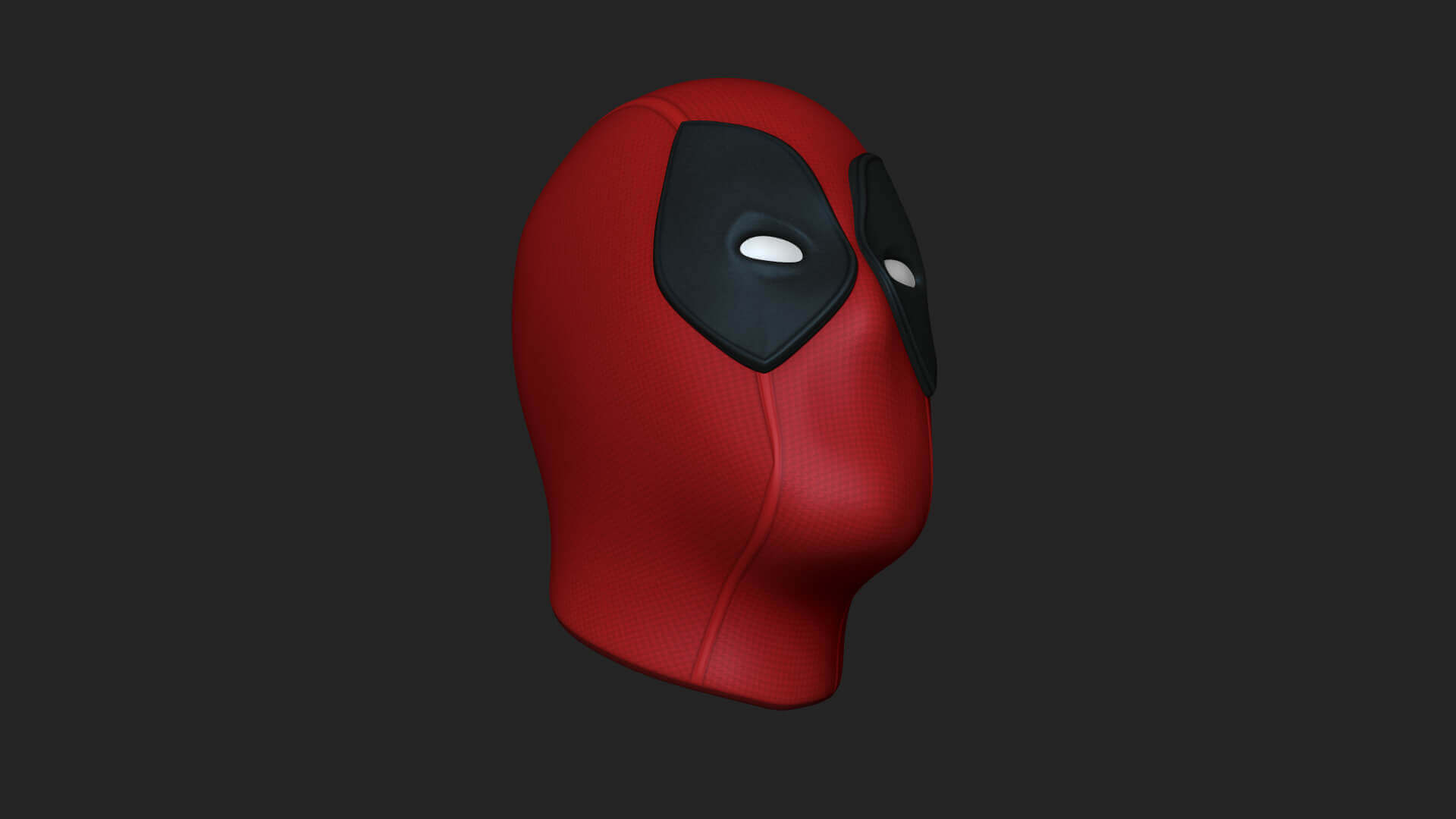 Deadpool Mask - 3D Model by gsommer