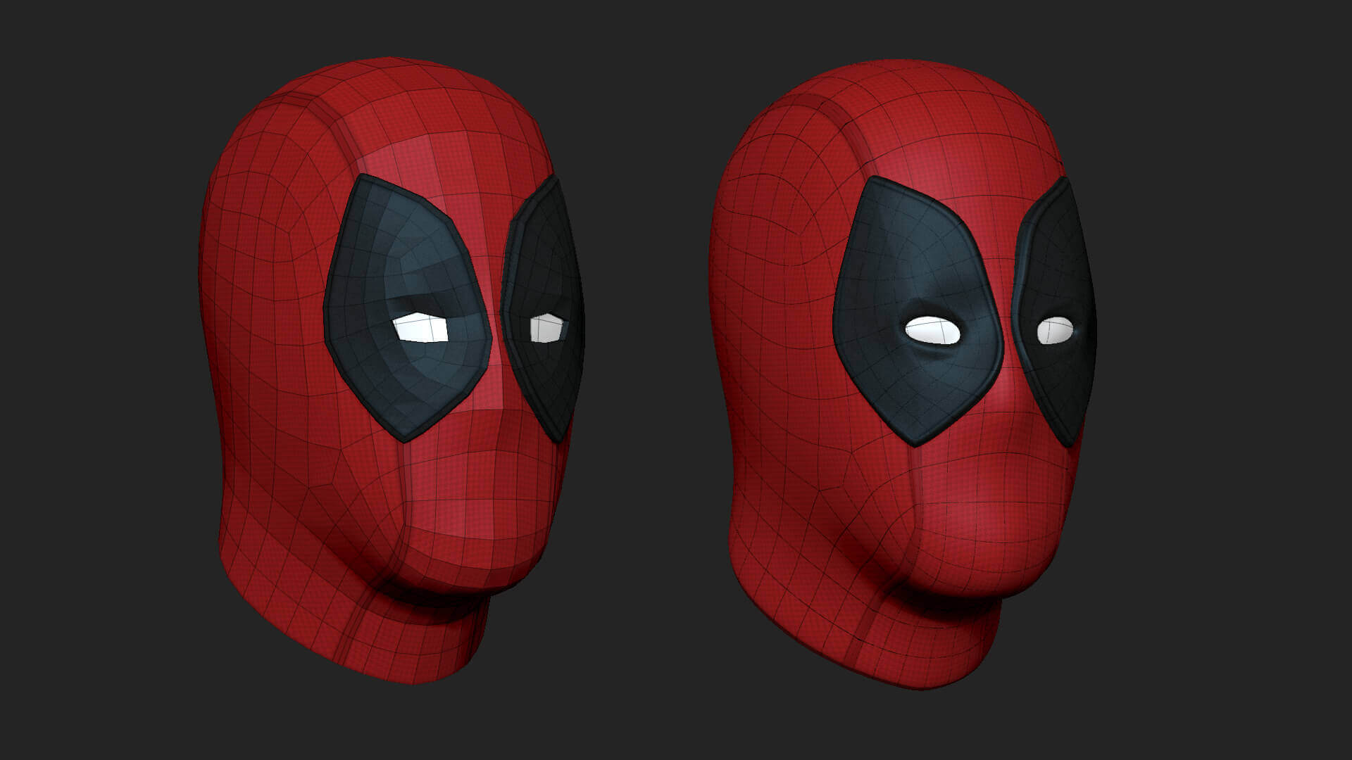 Deadpool Mask - 3D Model by gsommer