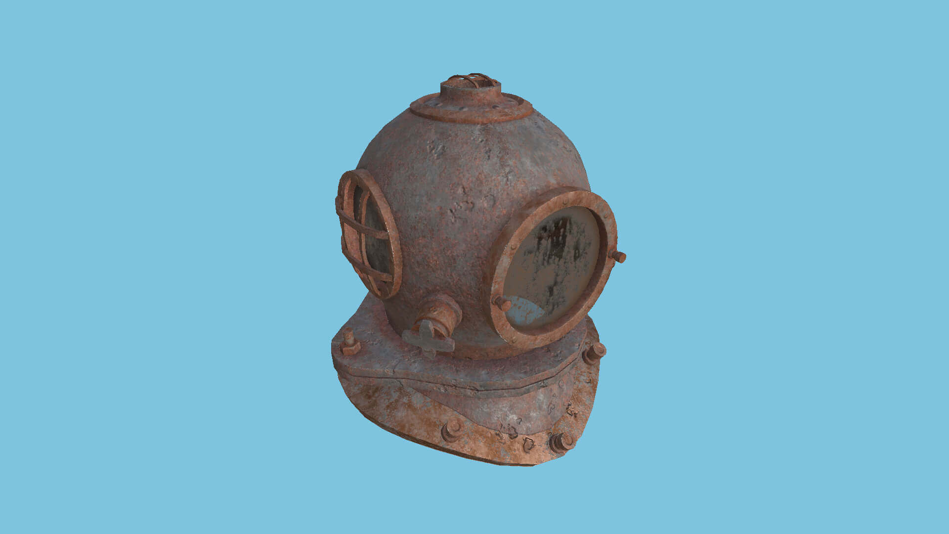 Diving Helmet Model A 03 - Destroyed by gsommer