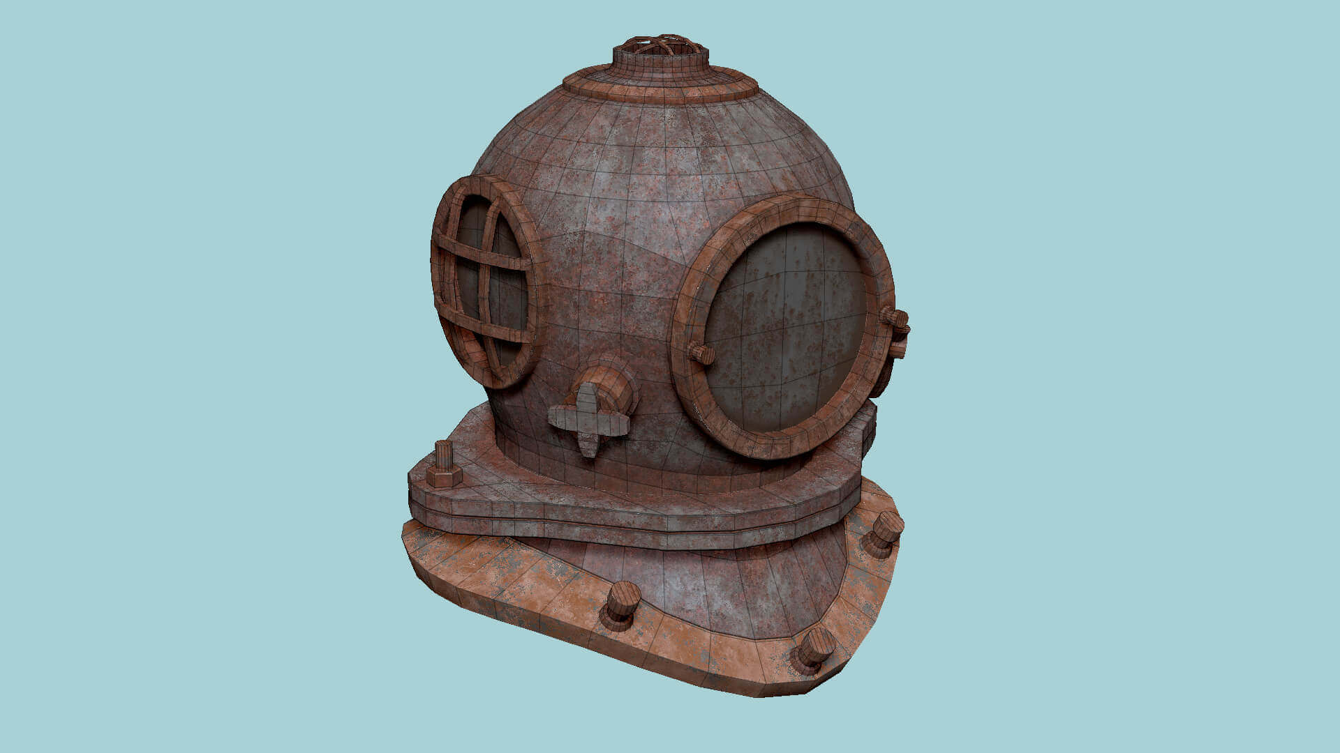 Diving Helmet Model A 03 - Destroyed by gsommer