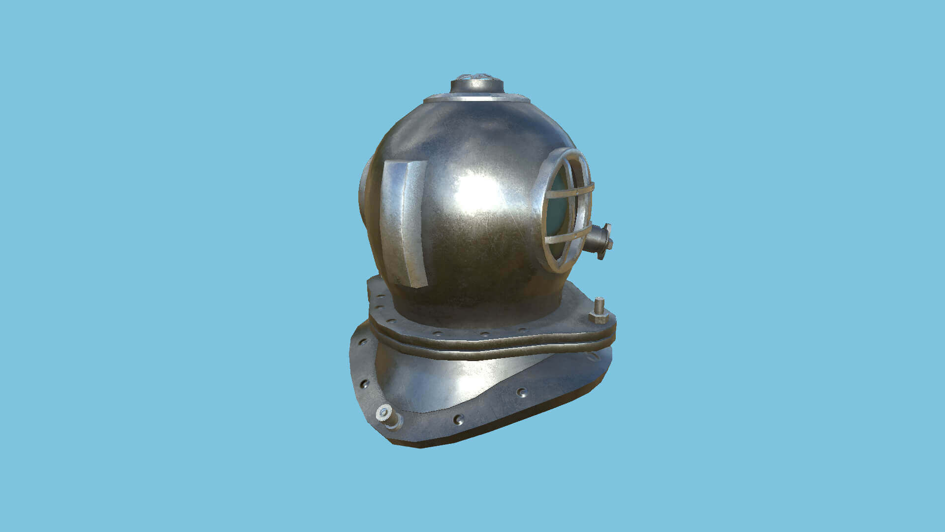 Diving Helmet Model A 05 - Iron Gray by gsommer