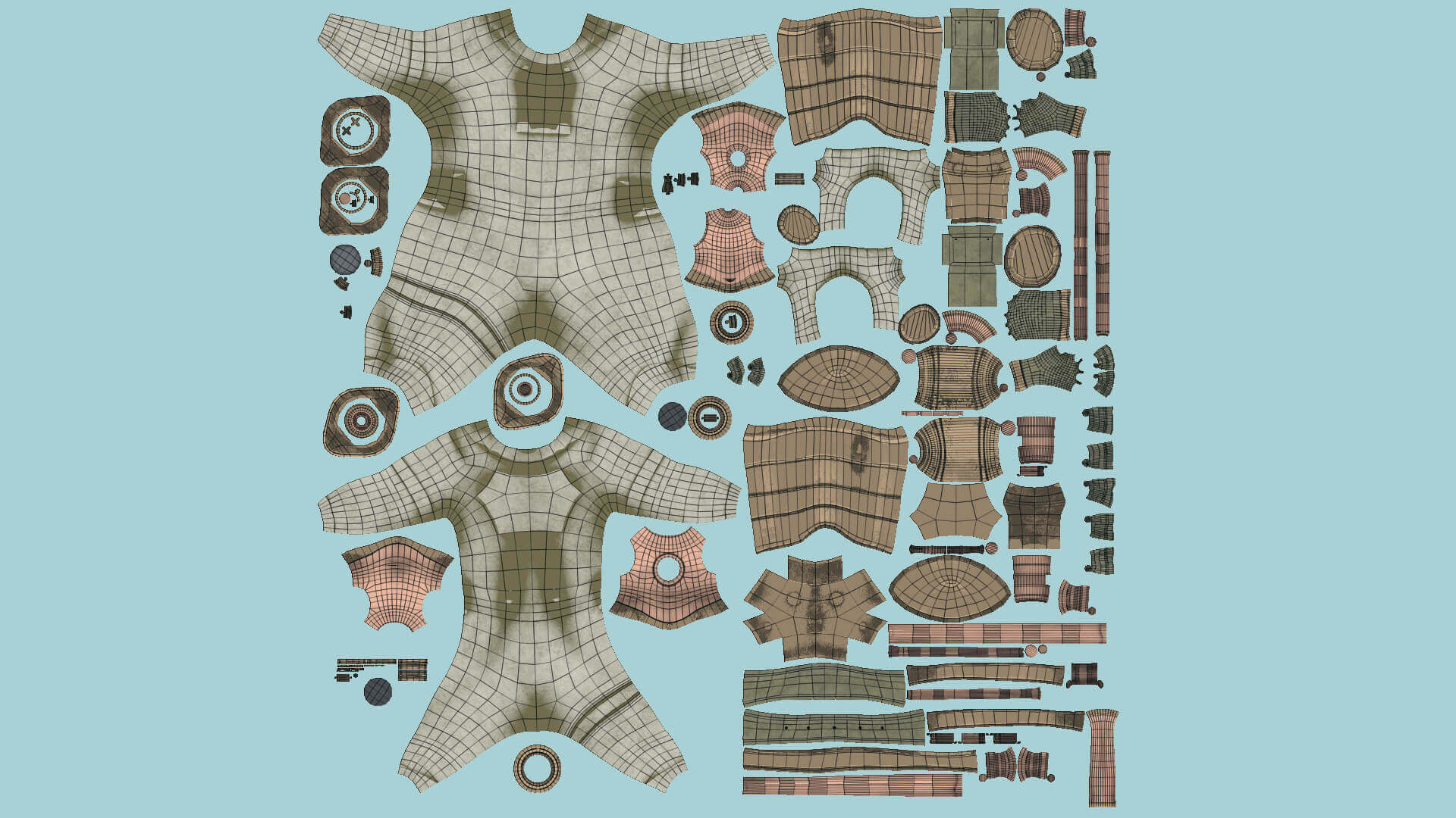 Diving Suit 01 - Bronze 3D Model by gsommer