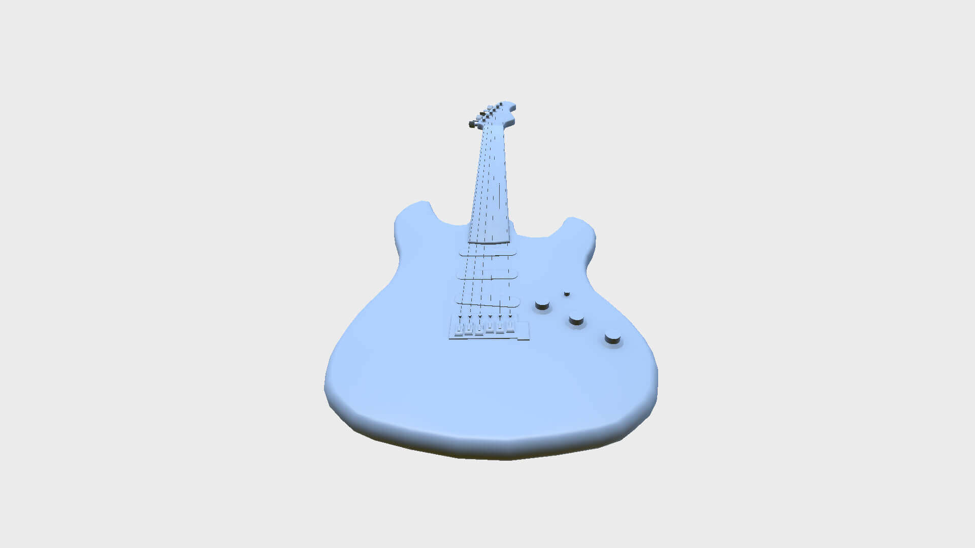 Electric Guitar Model A 05 - Galaxy by gsommer