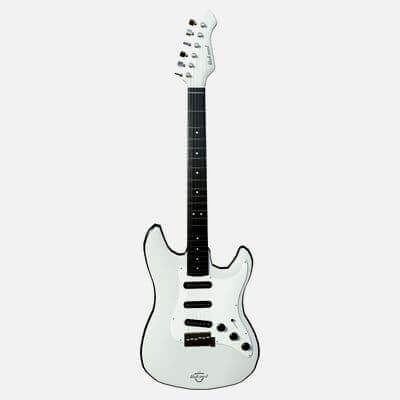 Electric Guitar Model A 06 - White by gsommer