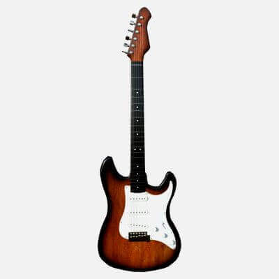 Electric Guitar Model A 08 - Wood Dark by gsommer