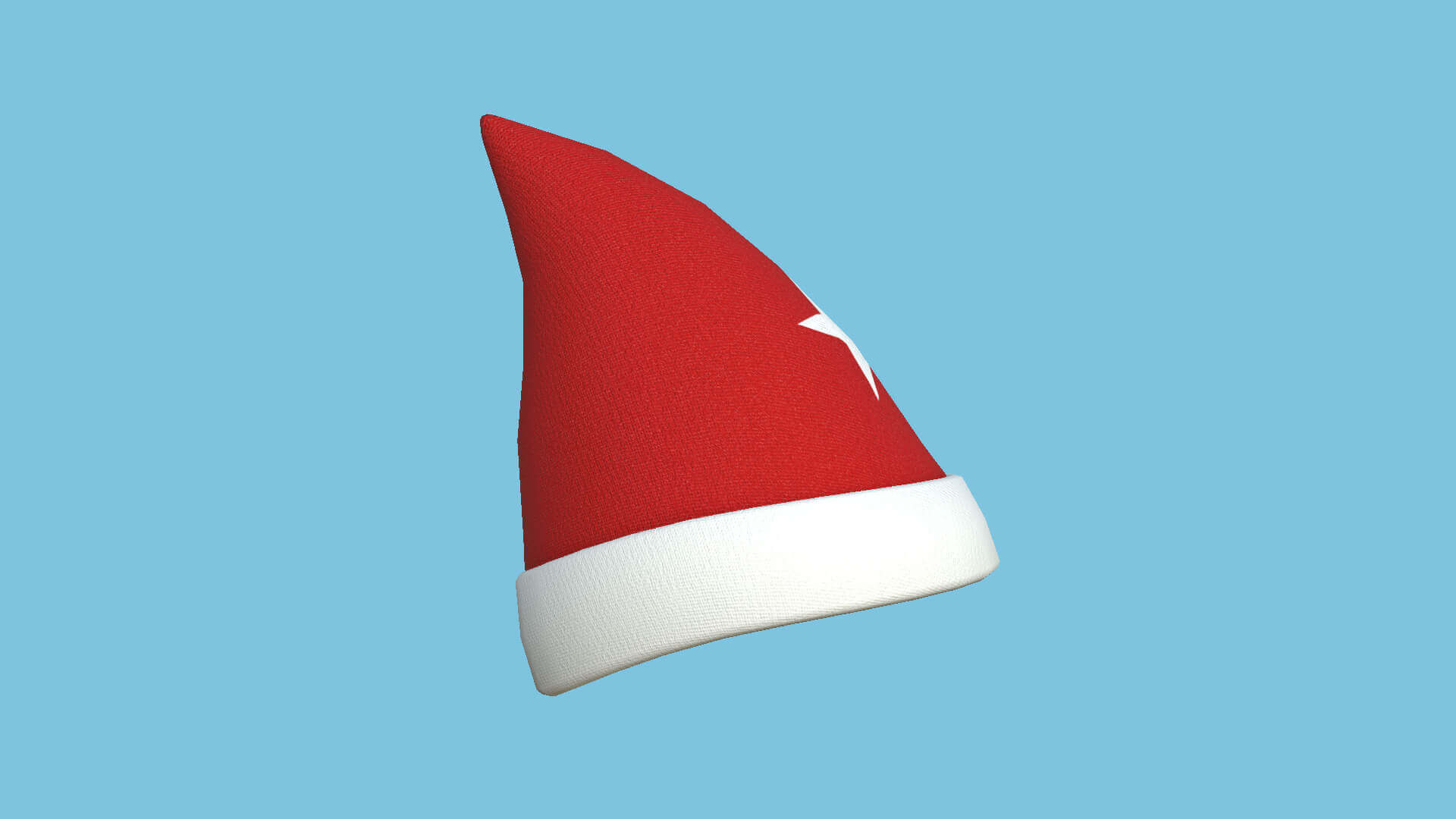 Gnome Hat 01 - Red 3D Model by gsommer