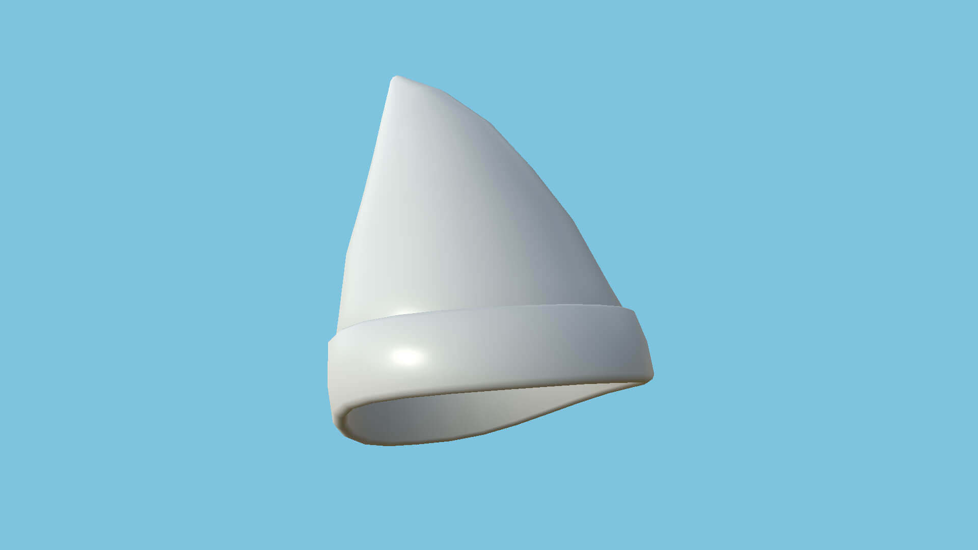 Gnome Hat 01 - Red 3D Model by gsommer