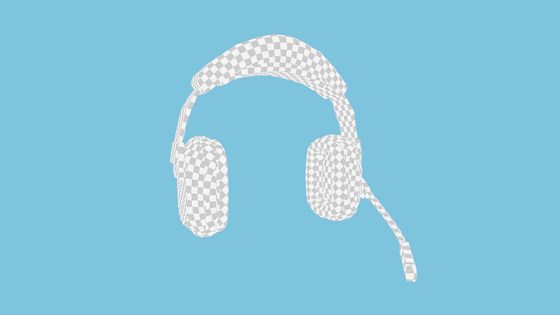 Headset 01 - Red Black 3D Model by gsommer