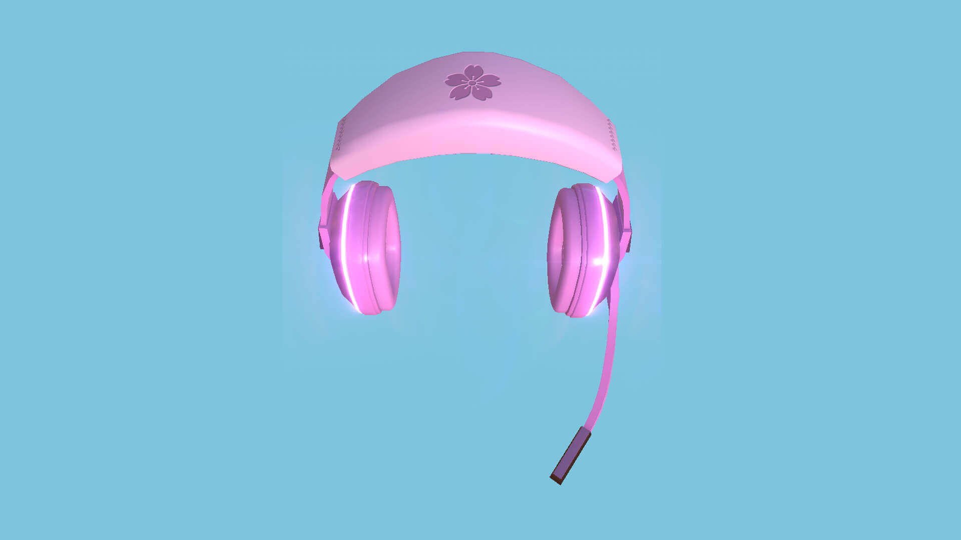 Headset 04 - Pink 3D Model by gsommer