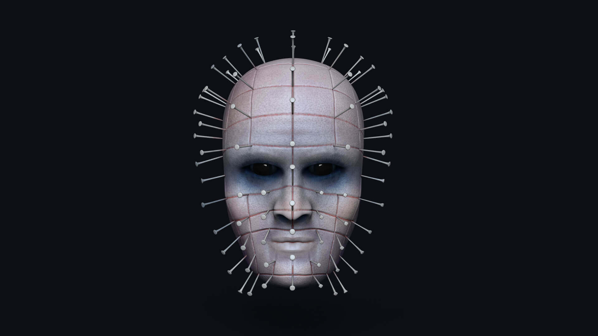 Hellraiser Mask - 3D Model by gsommer