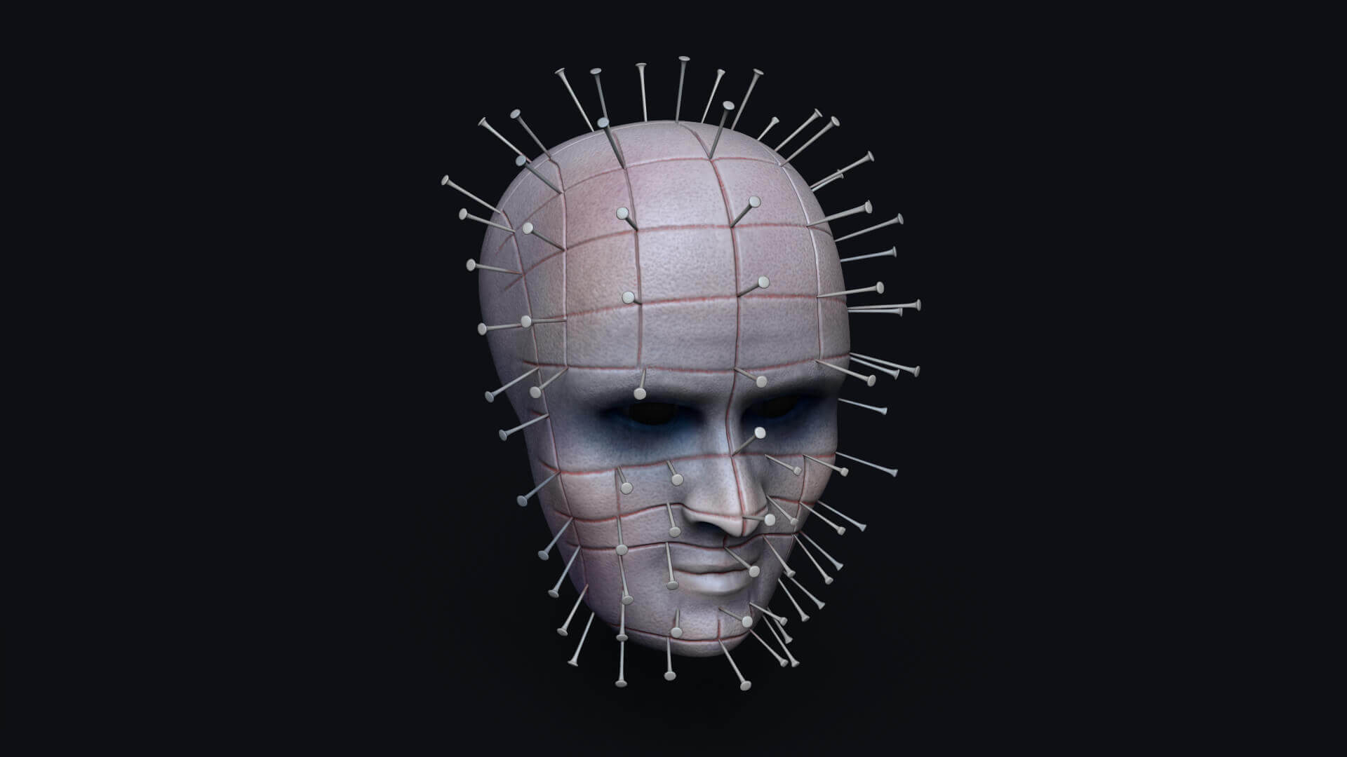 Hellraiser Mask - 3D Model by gsommer