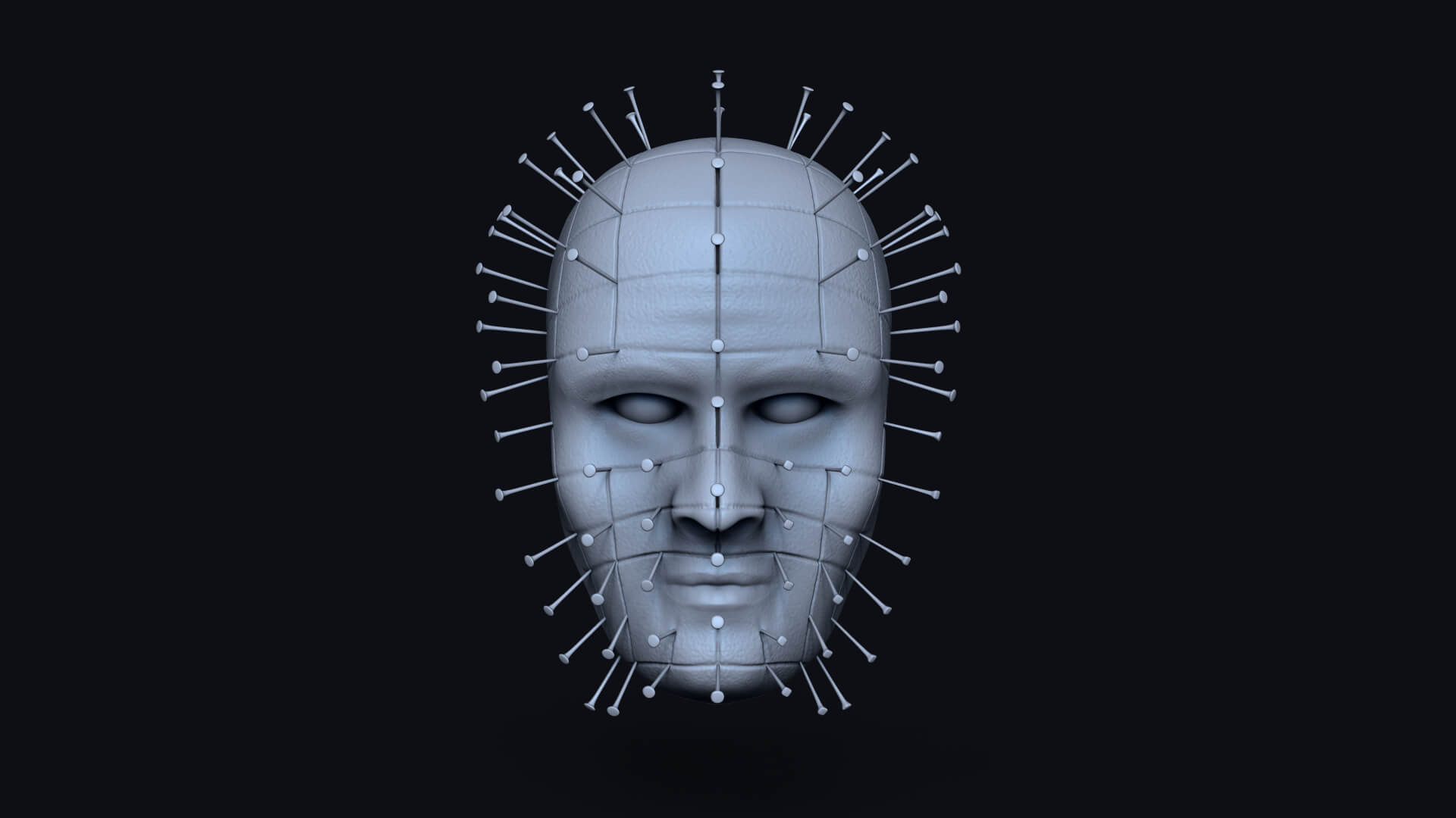 Hellraiser Mask - 3D Model by gsommer