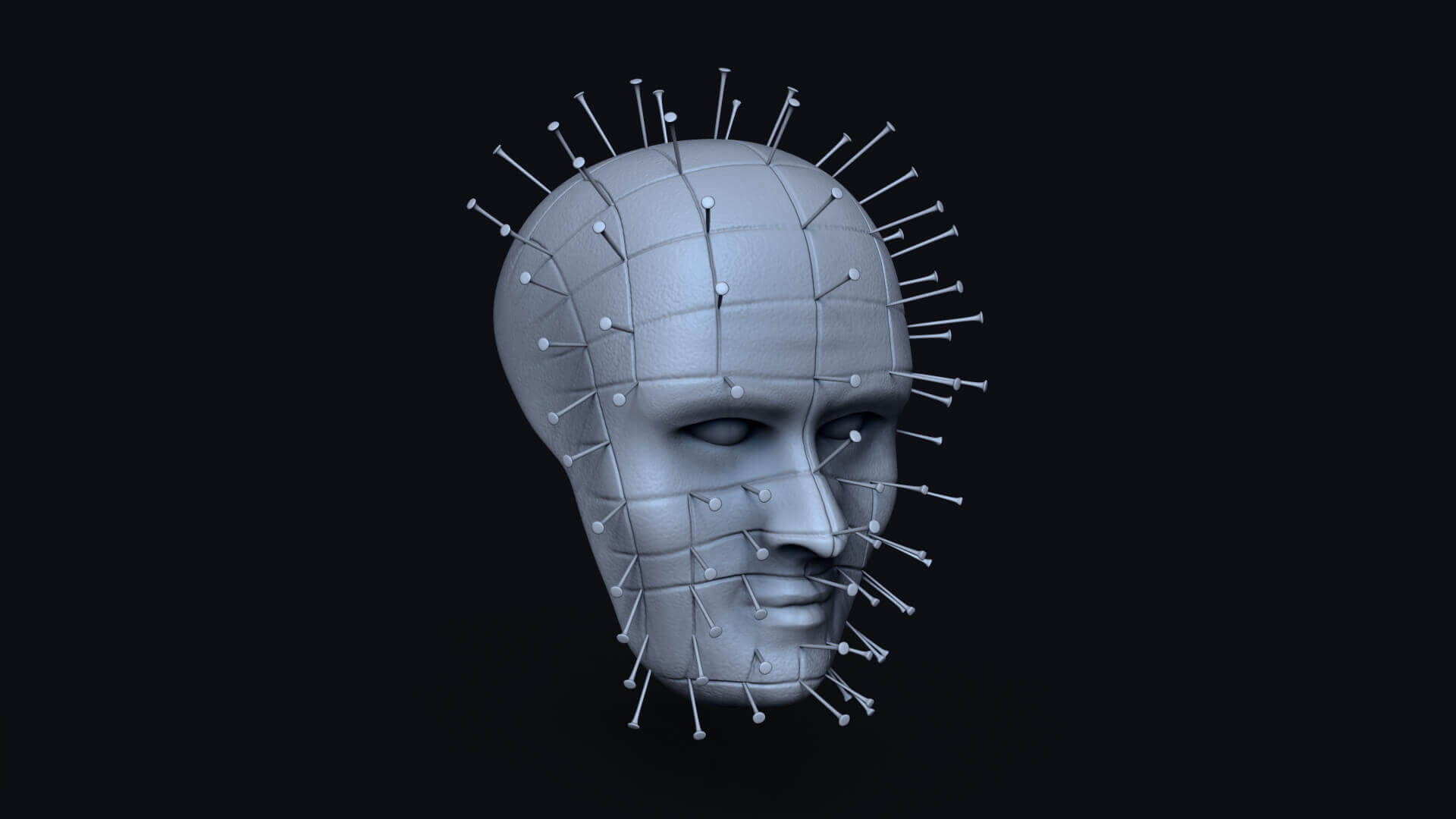 Hellraiser Mask - 3D Model by gsommer