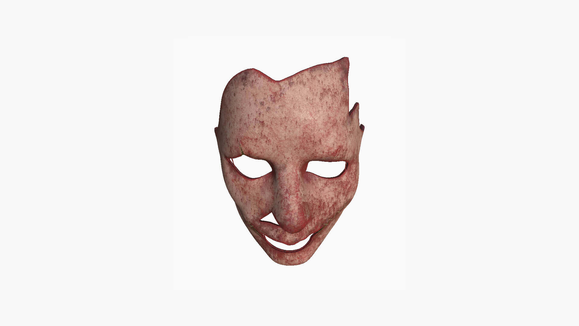 Human Skin Terror Mask 03 - Full Blood 3D Model by gsommer