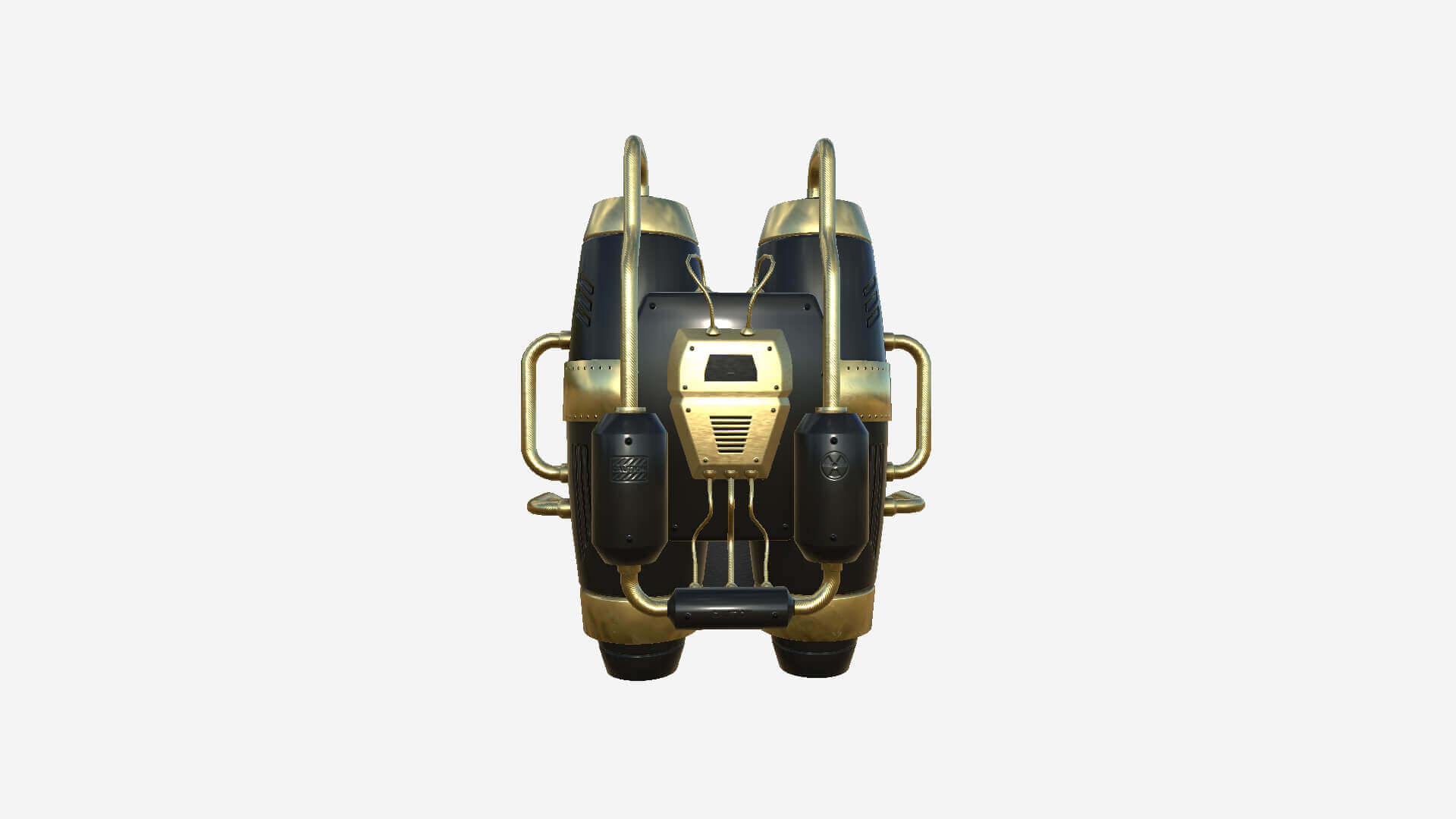 Jetpack Model A 02 - Golden Black by gsommer
