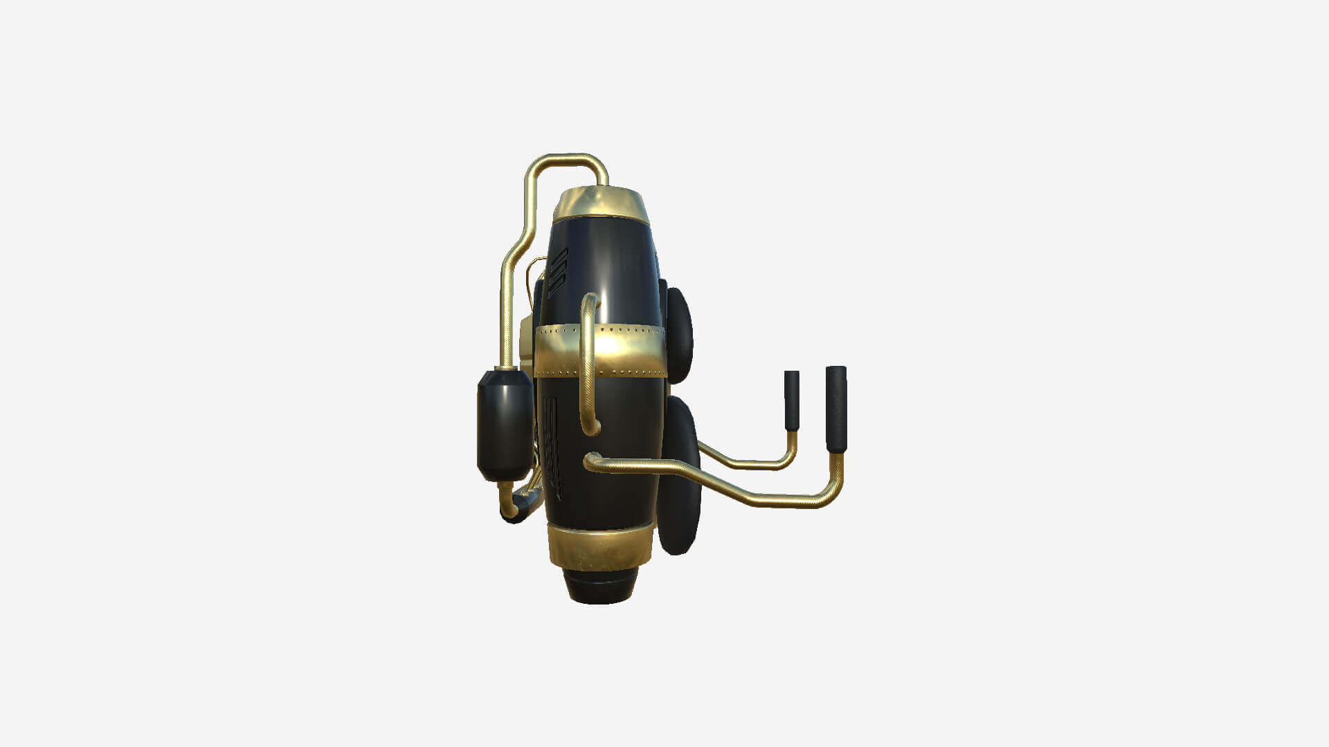 Jetpack Model A 02 - Golden Black by gsommer
