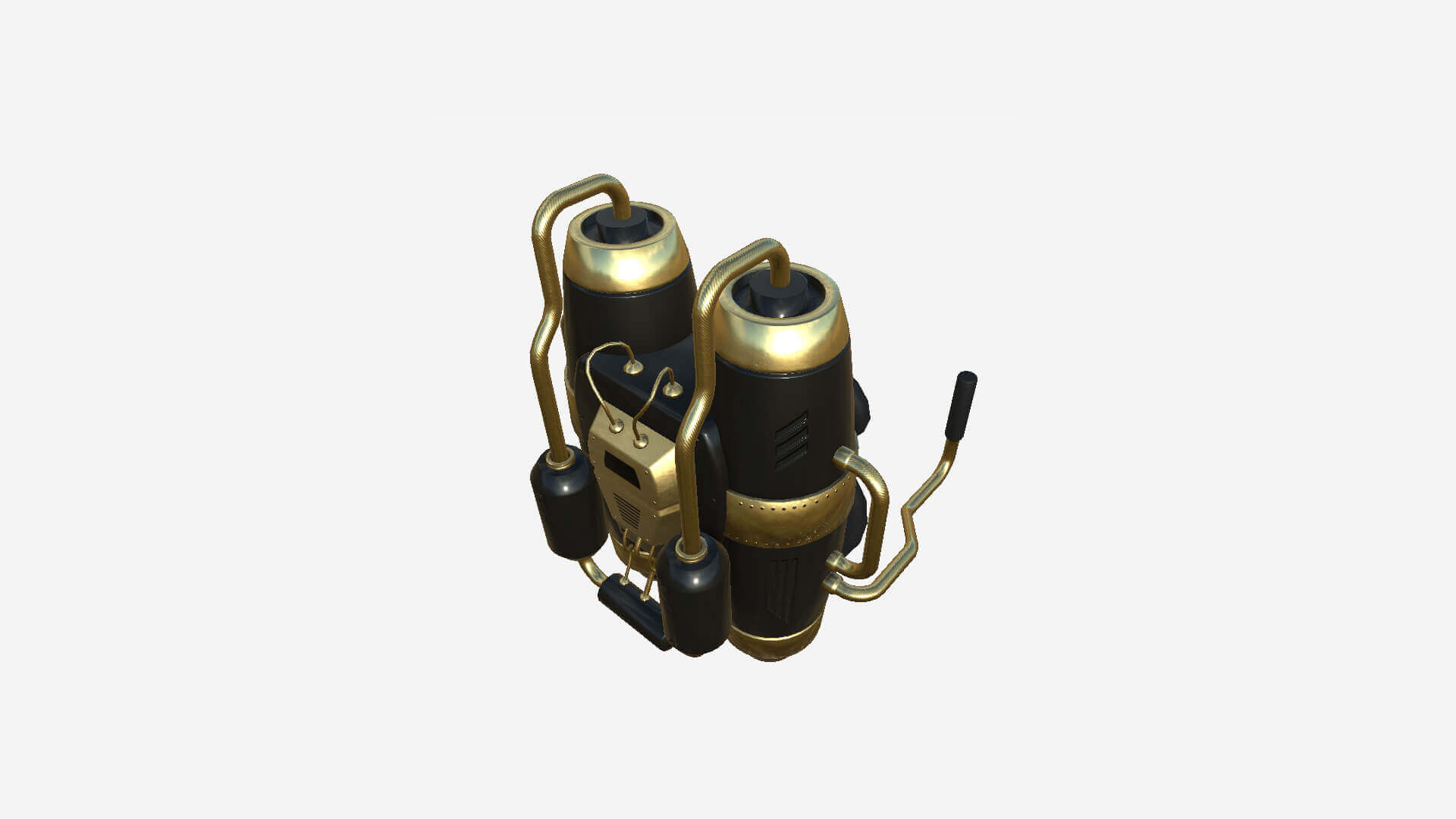 Jetpack Model A 02 - Golden Black by gsommer