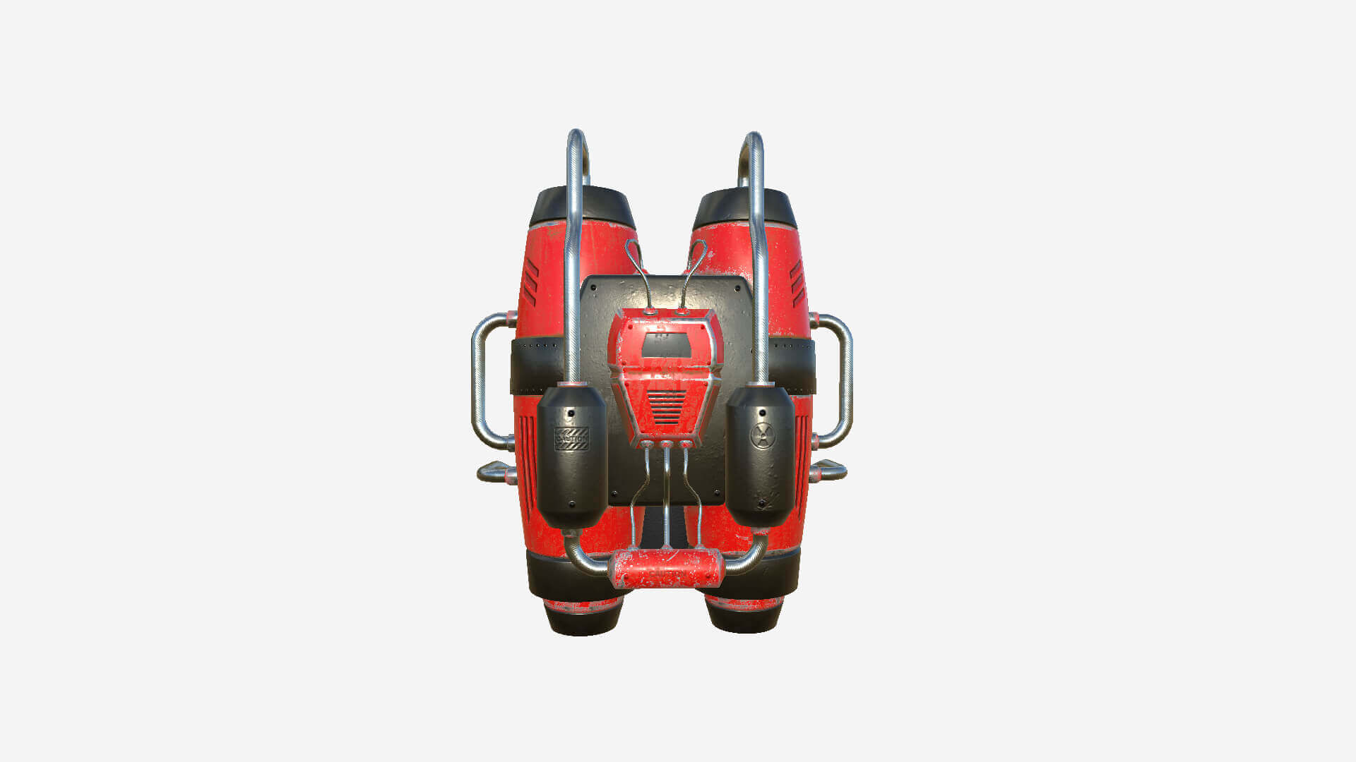 Jetpack Model A 04 - Red and Black by gsommer