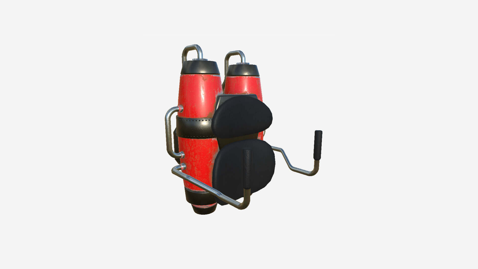 Jetpack Model A 04 - Red and Black by gsommer