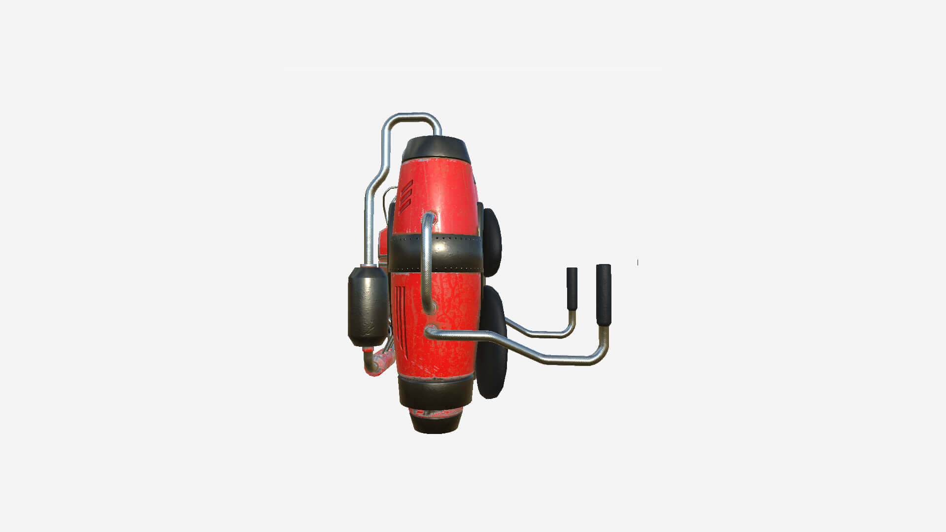 Jetpack Model A 04 - Red and Black by gsommer