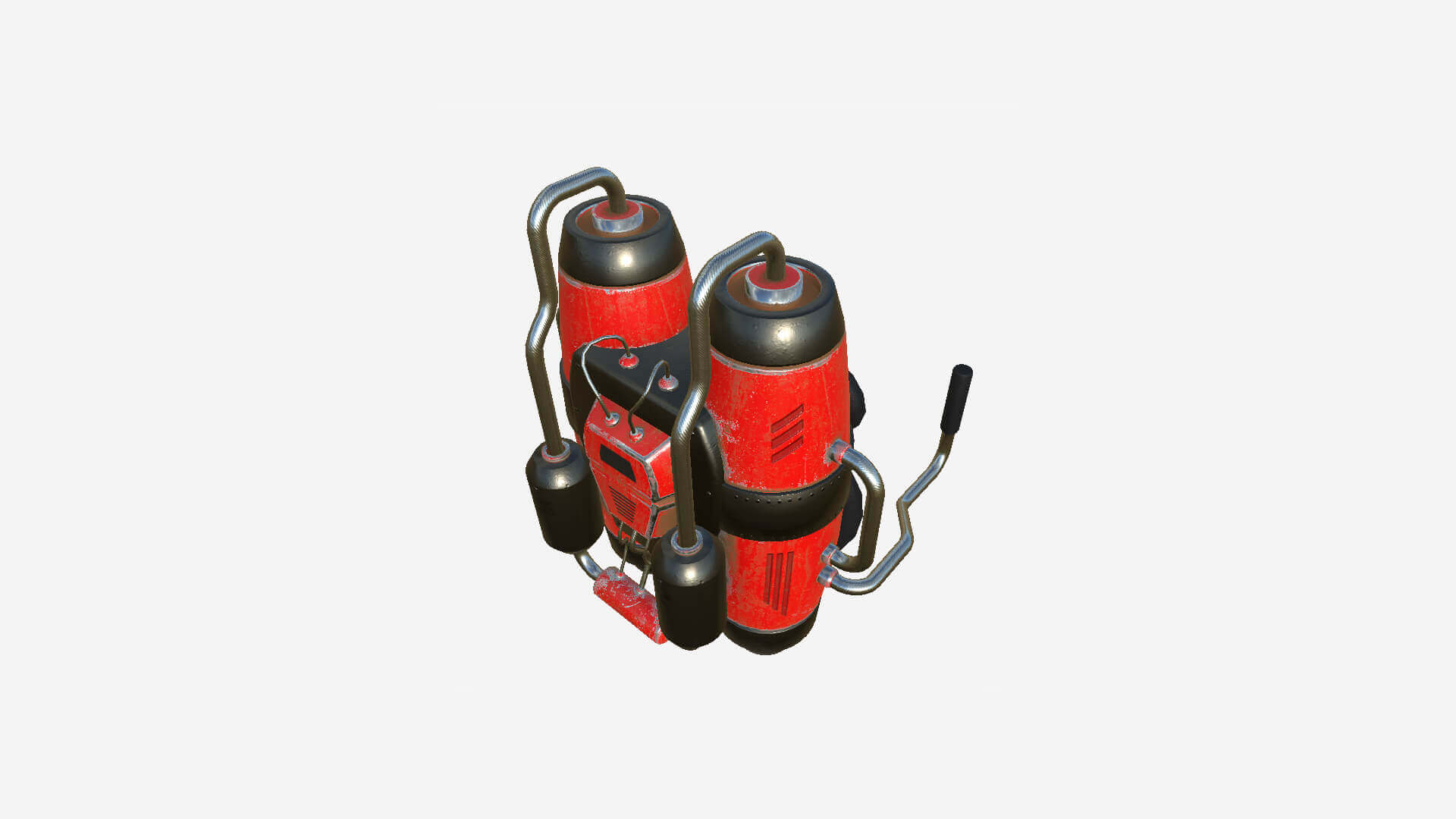 Jetpack Model A 04 - Red and Black by gsommer