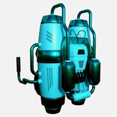 Jetpack Model A 06 - Blue by gsommer