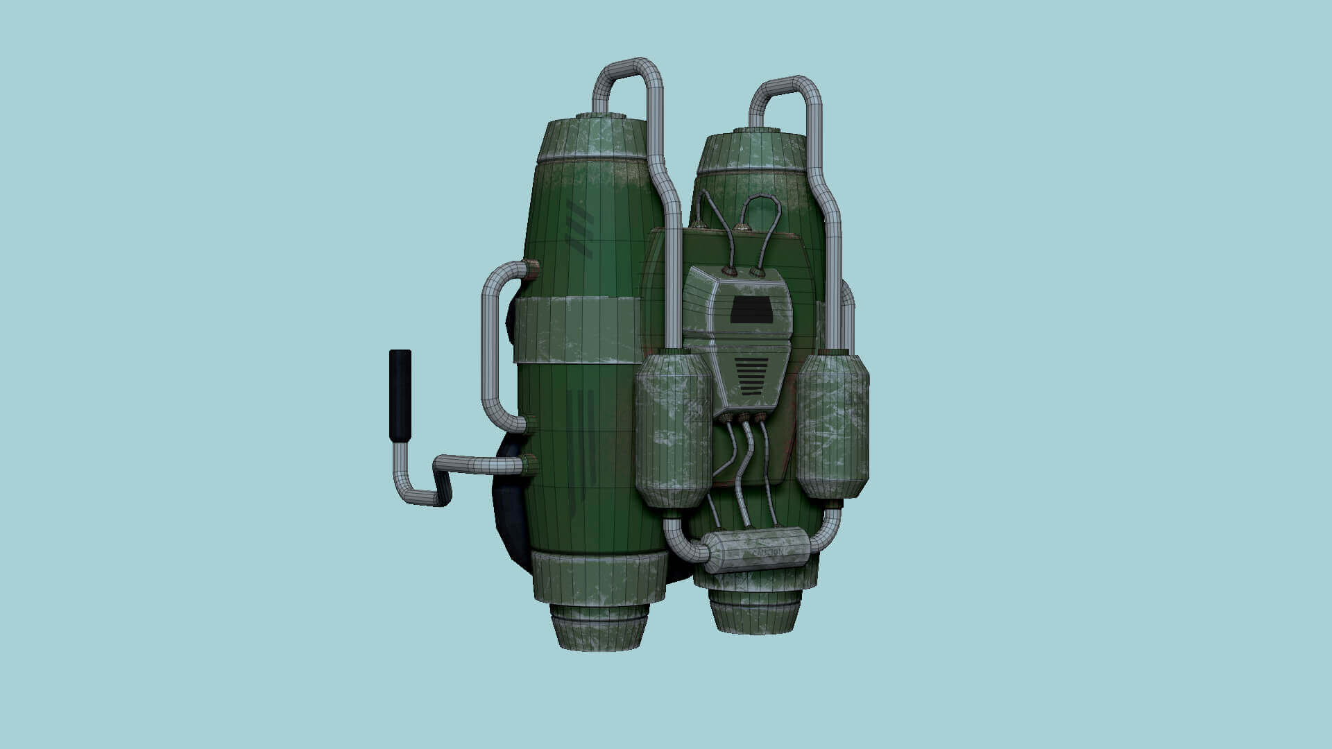 Jetpack Model A 10 - Green by gsommer