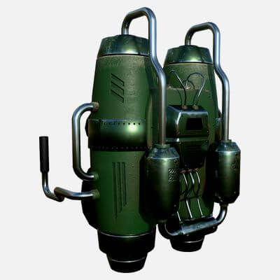 Jetpack Model A 10 - Green by gsommer