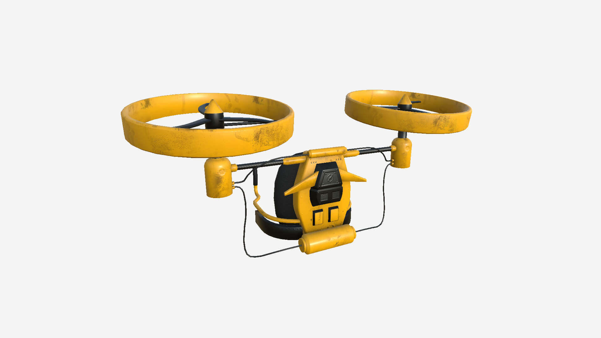 Jetpack Model B 04 - Yellow by gsommer