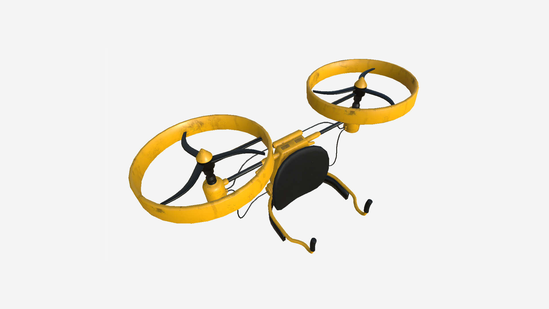 Jetpack Model B 04 - Yellow by gsommer