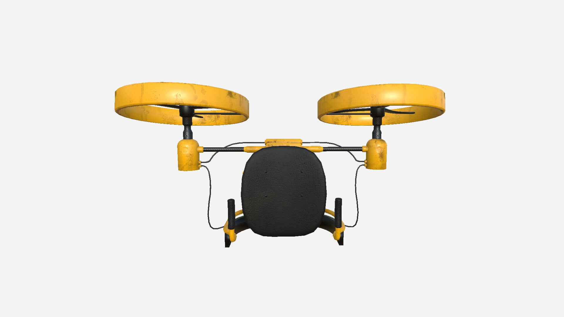 Jetpack Model B 04 - Yellow by gsommer