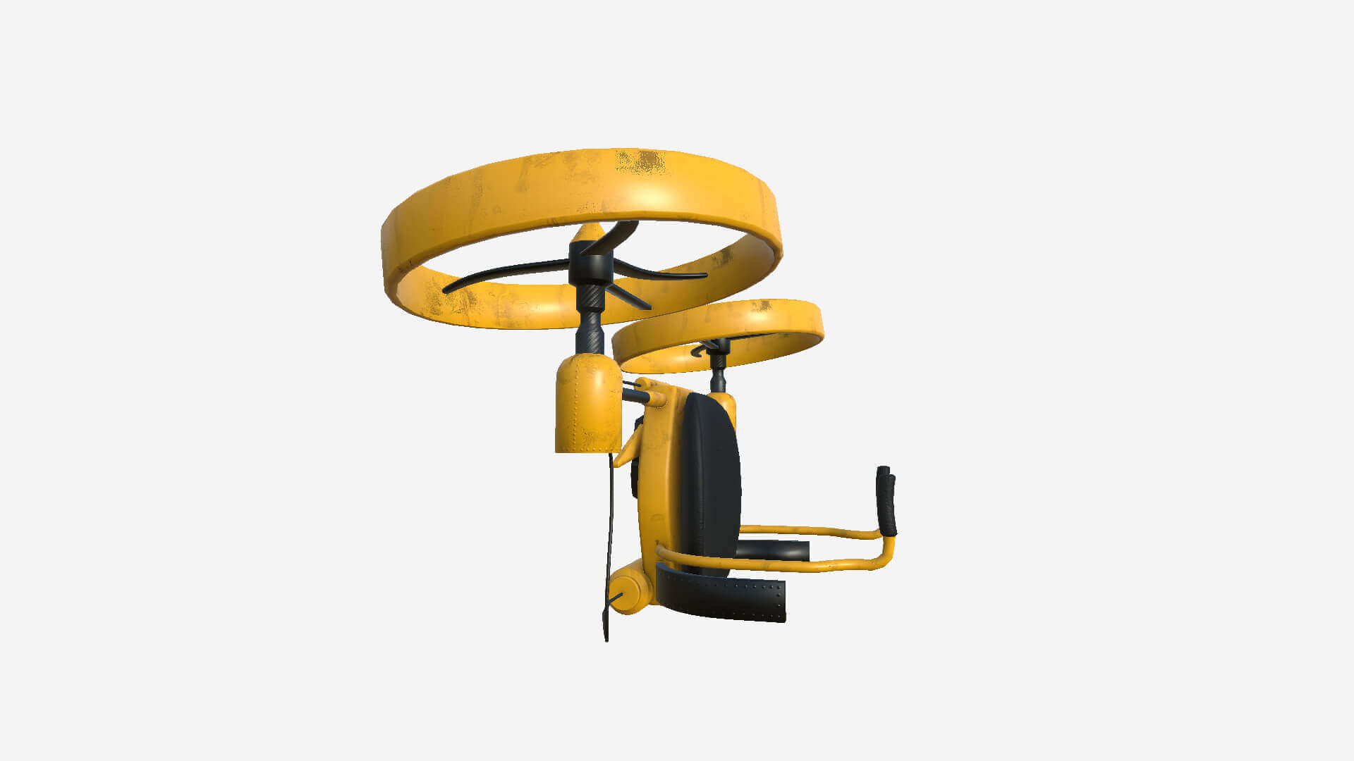 Jetpack Model B 04 - Yellow by gsommer