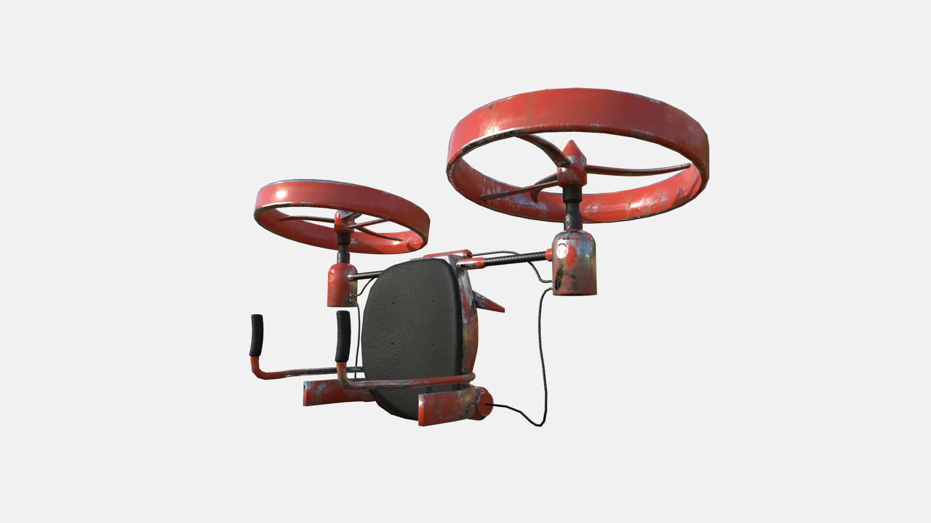 Jetpack Model B 08 - Red Paint by gsommer