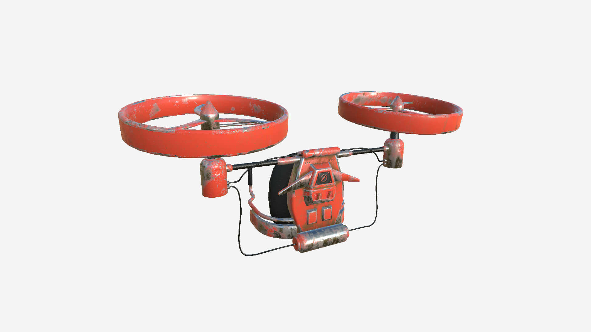 Jetpack Model B 08 - Red Paint by gsommer