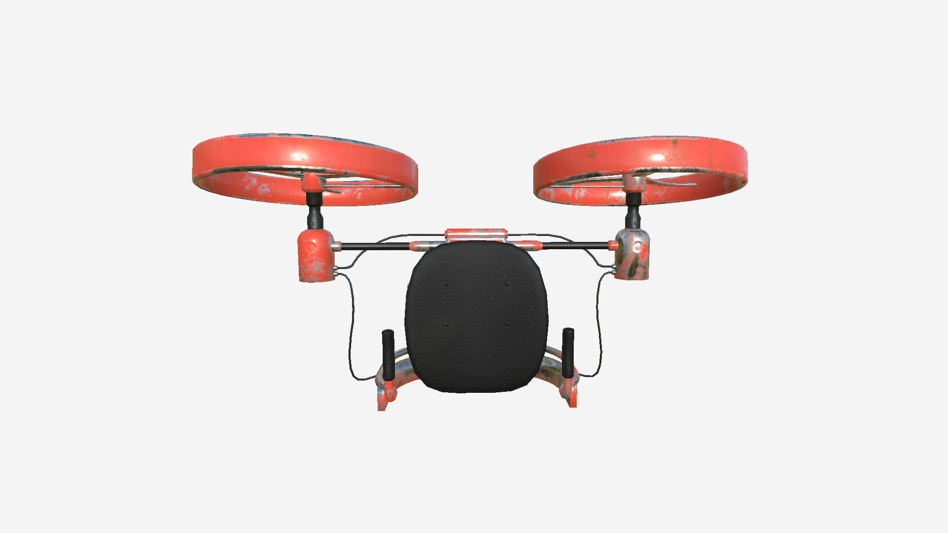 Jetpack Model B 08 - Red Paint by gsommer