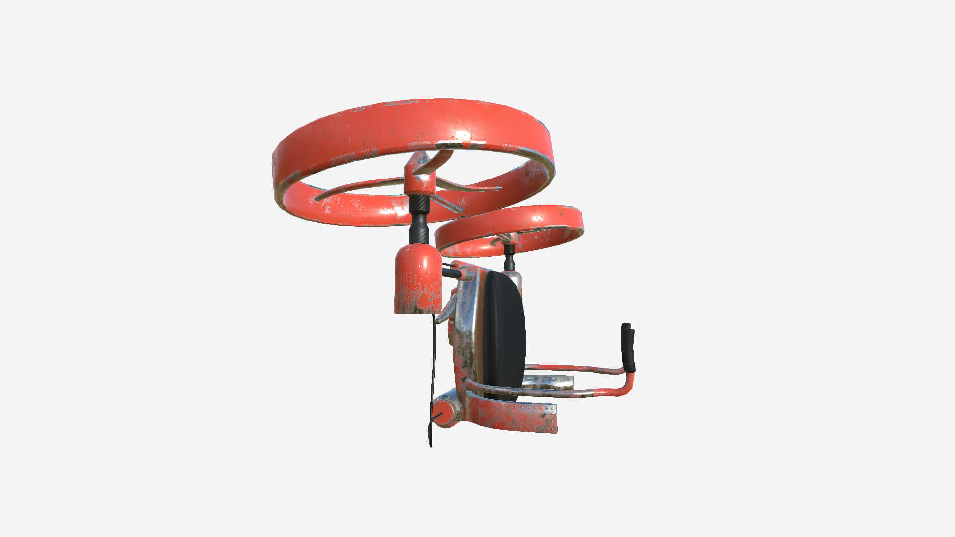 Jetpack Model B 08 - Red Paint by gsommer