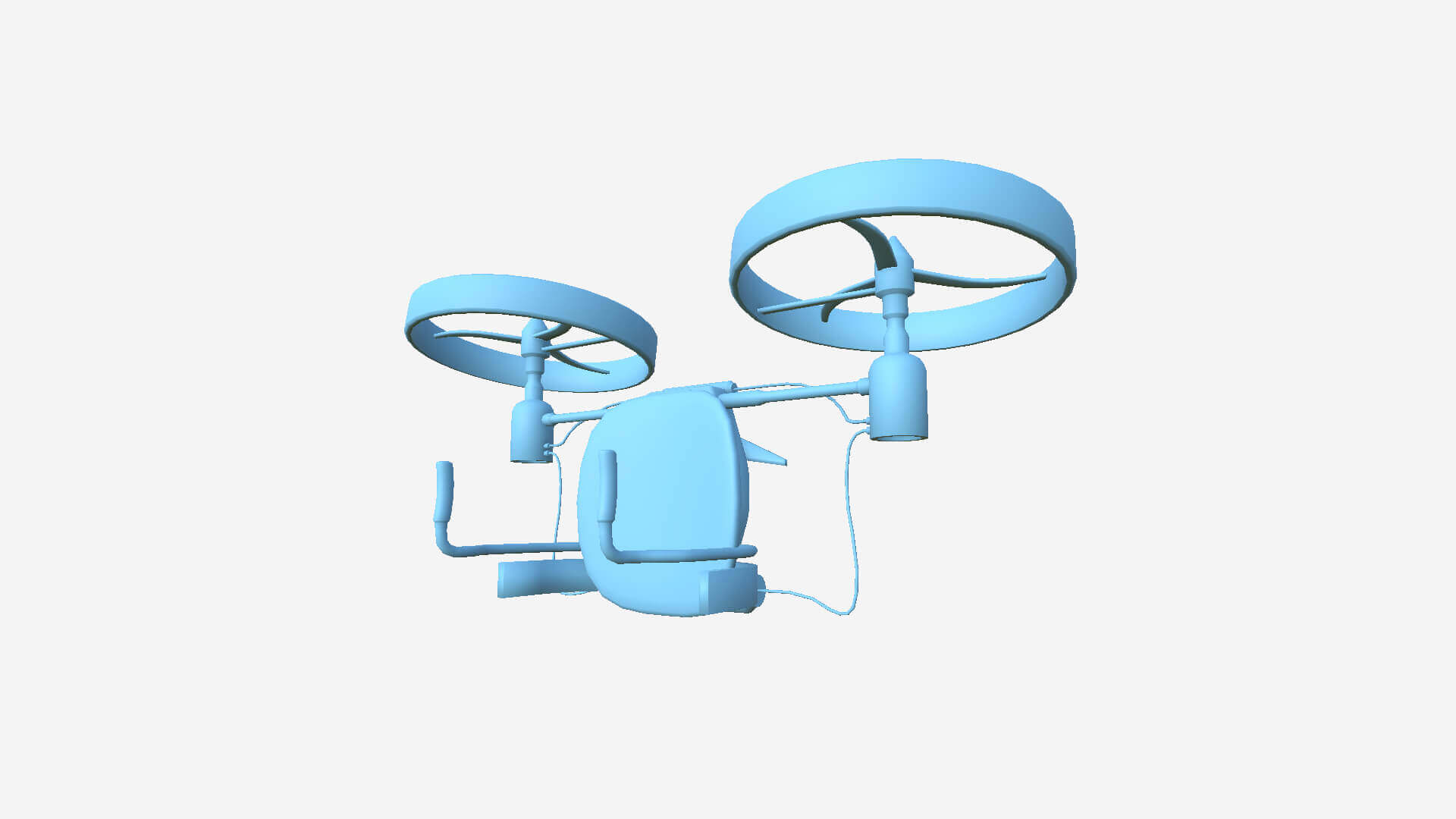 Jetpack Model B 09 - Blue and Orange by gsommer