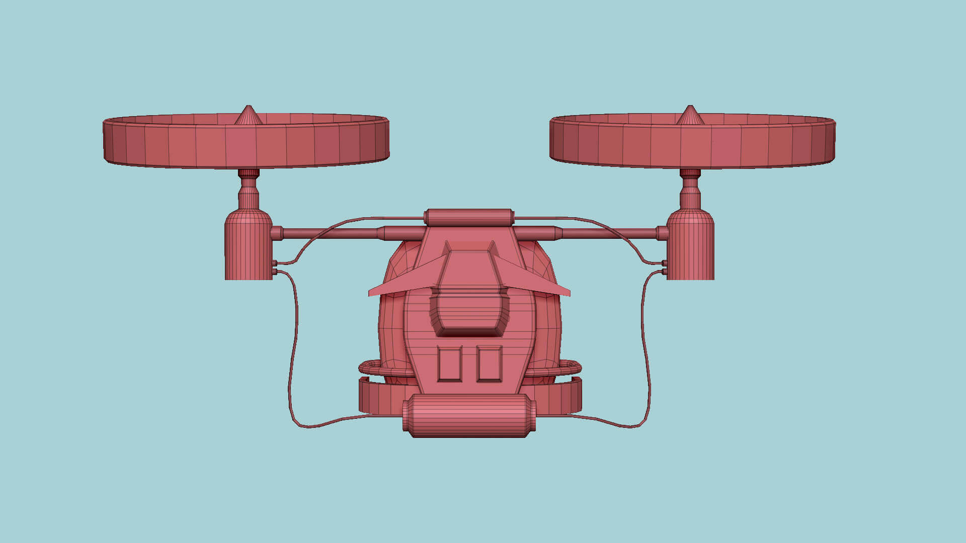 Jetpack Model B 09 - Blue and Orange by gsommer