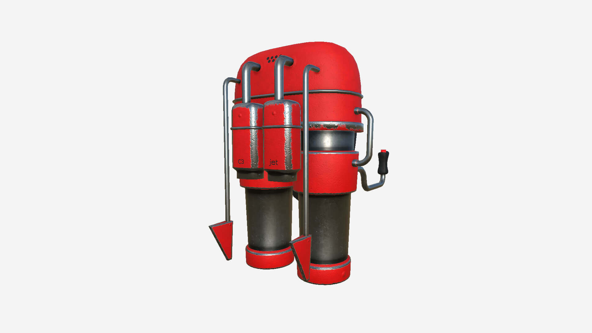 Jetpack Model C 01 - Red by gsommer