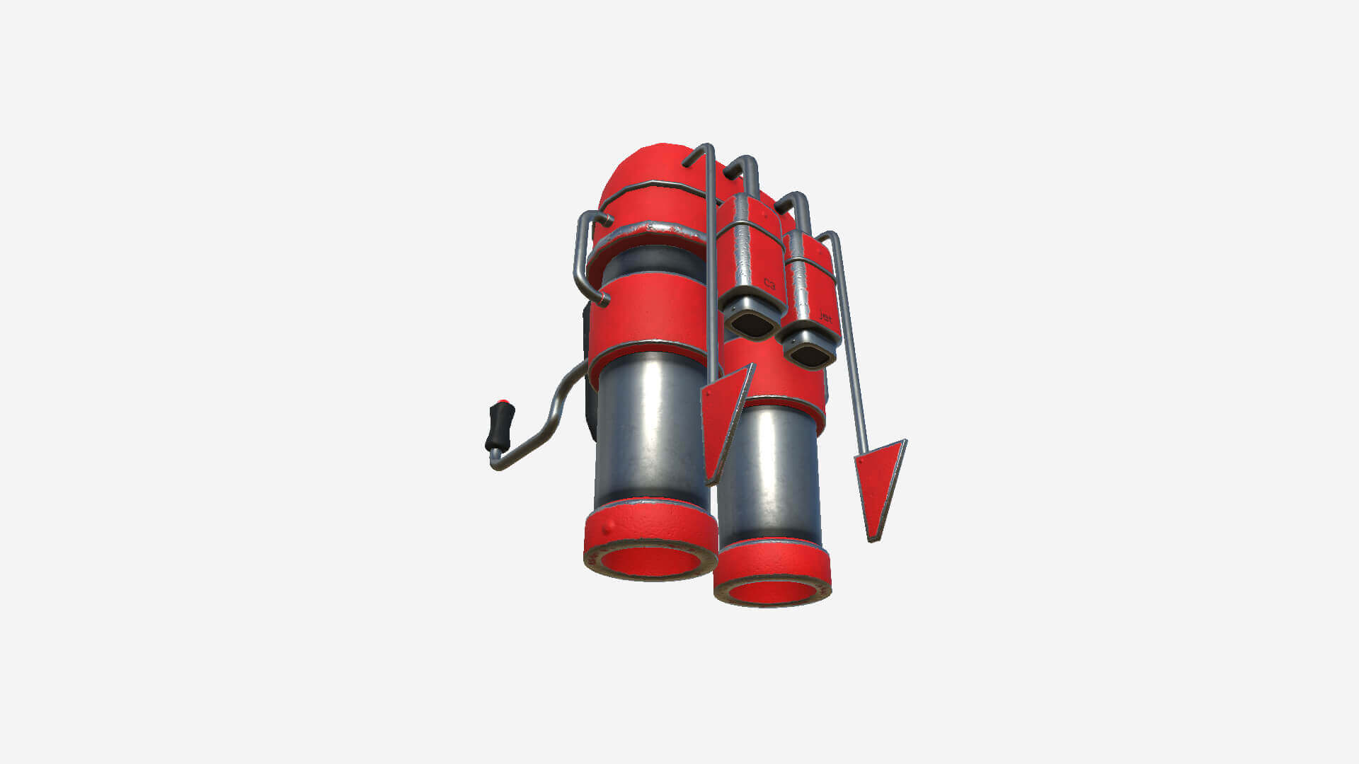 Jetpack Model C 01 - Red by gsommer