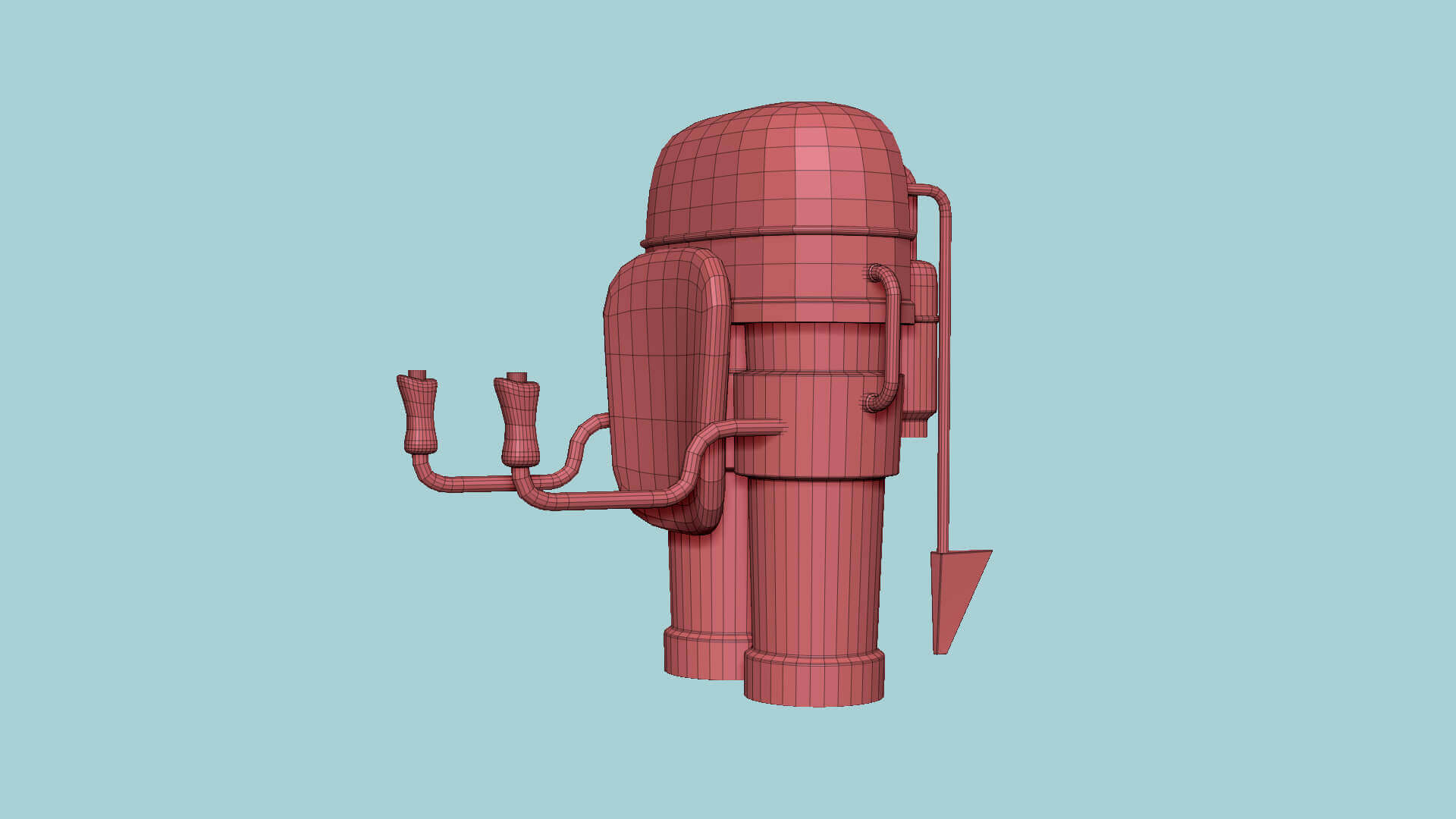 Jetpack Model C 01 - Red by gsommer