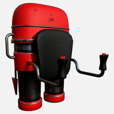 Jetpack Model C 01 - Red by gsommer