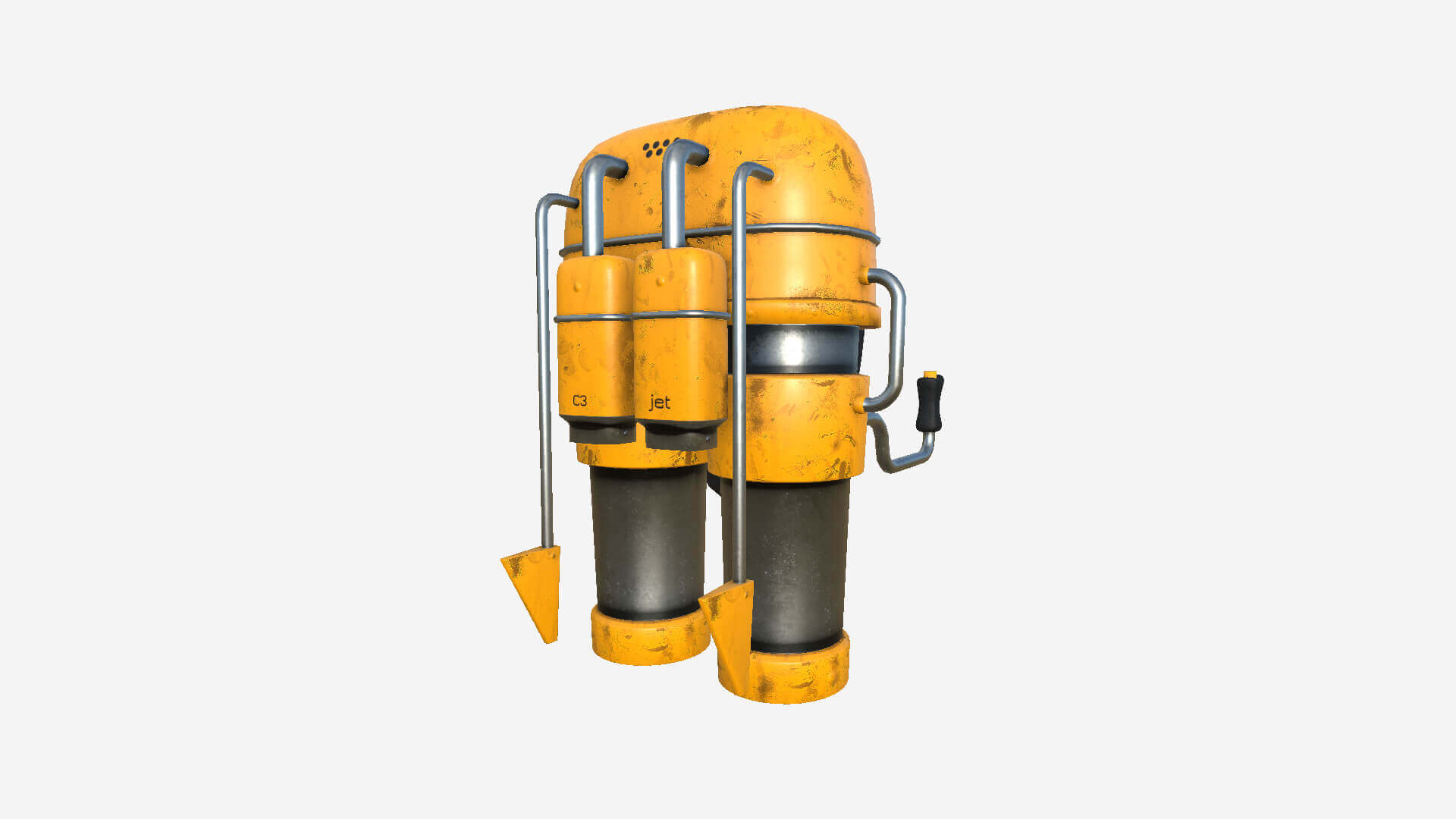 Jetpack Model C 03 - Yellow by gsommer
