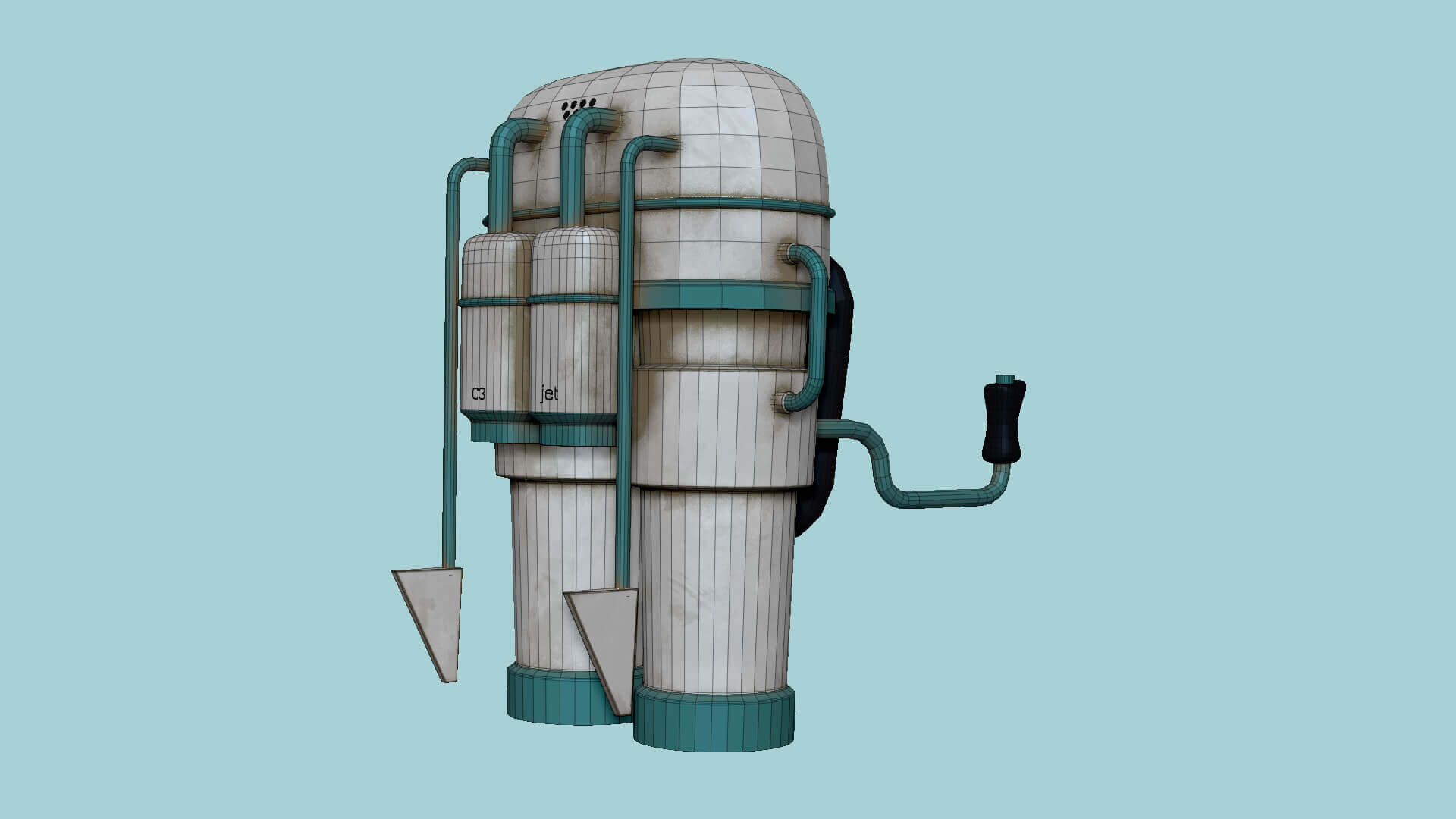 Jetpack Model C 06 - White Dirt by gsommer