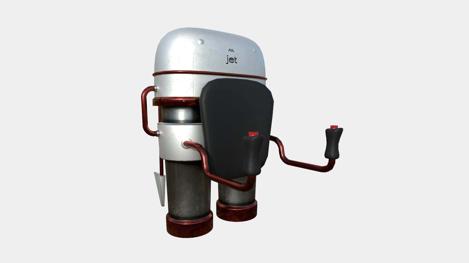 Jetpack Model C 07 - Red Steel by gsommer