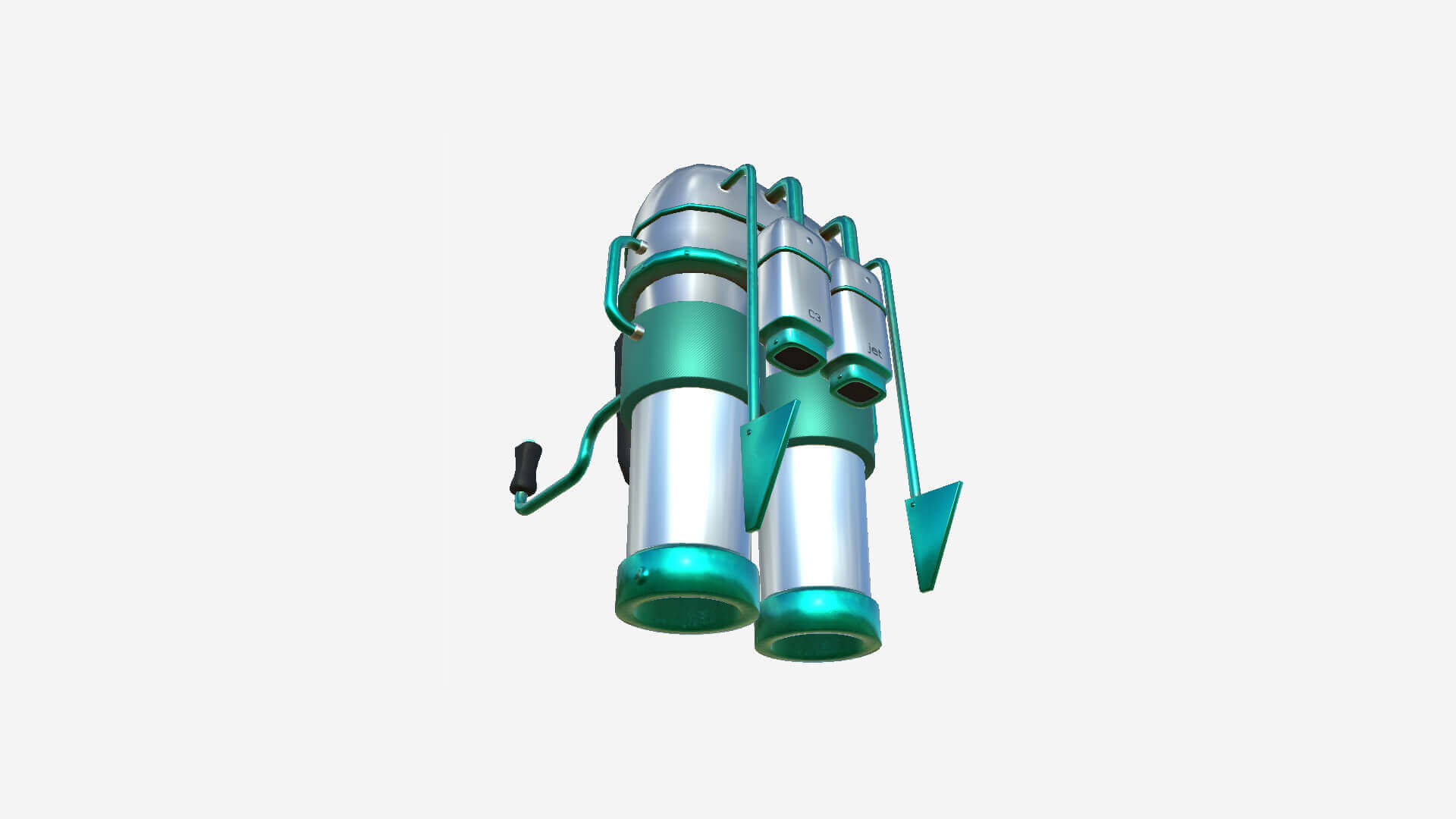 Jetpack Model C 09 - Aluminum by gsommer